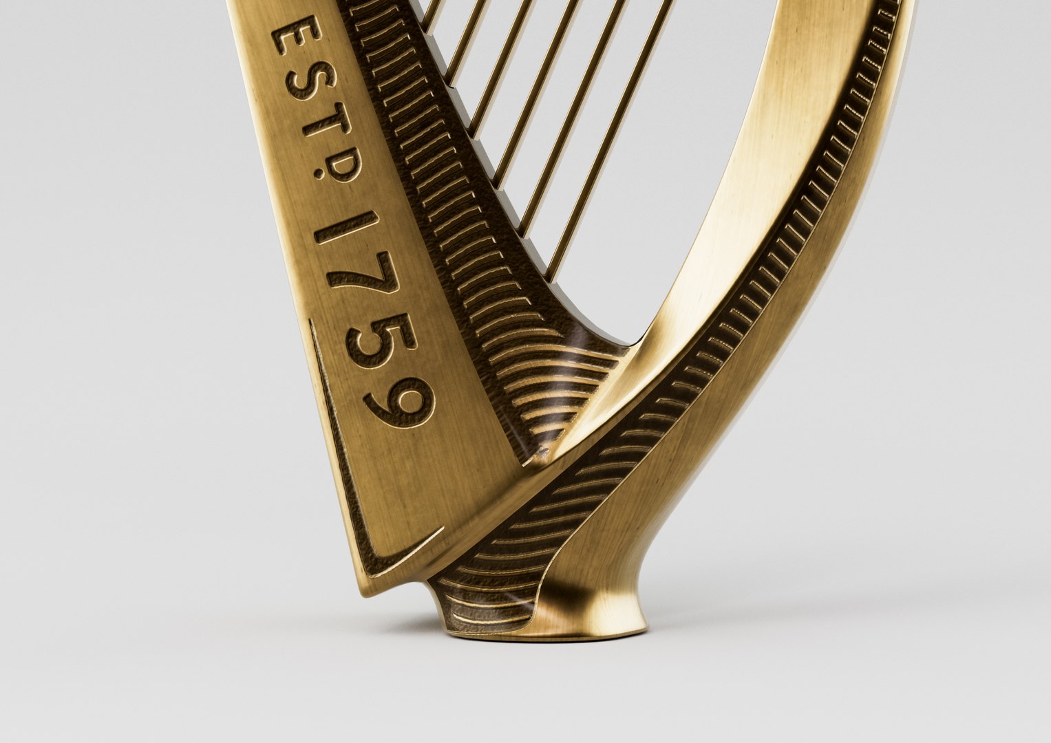 Guinness Harp Model 3D Model - TurboSquid 2294454