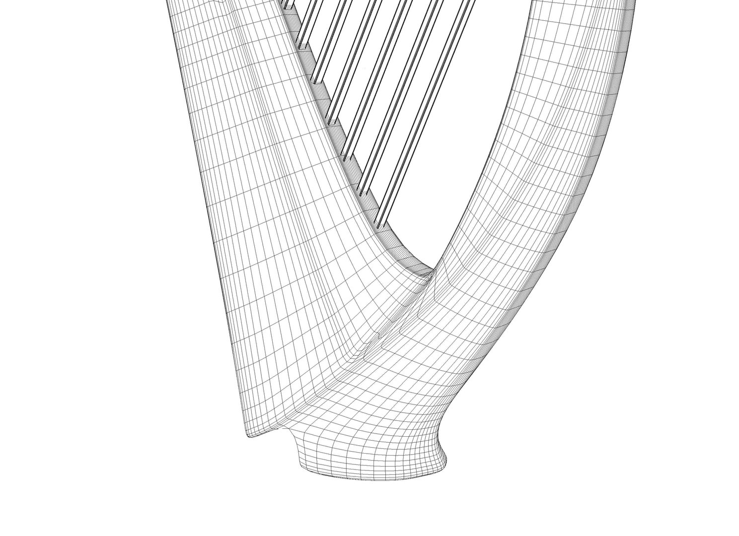 Guinness Harp Model 3D Model - TurboSquid 2294454
