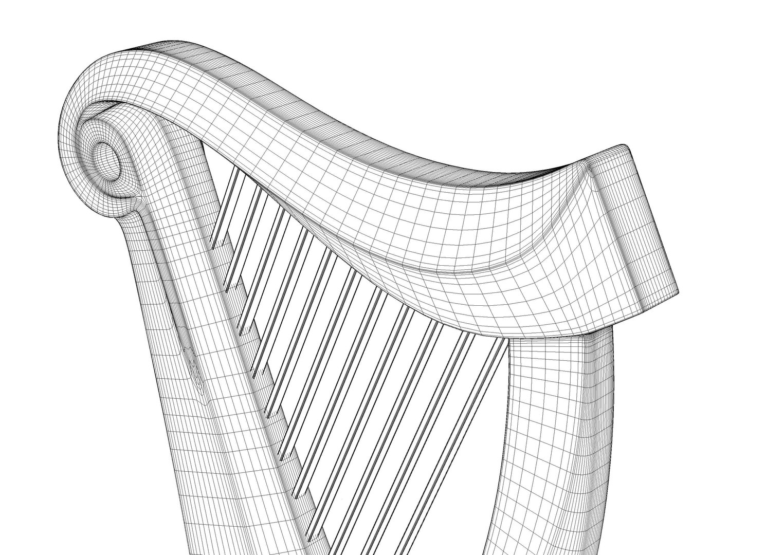 Guinness Harp Model 3D Model - TurboSquid 2294454