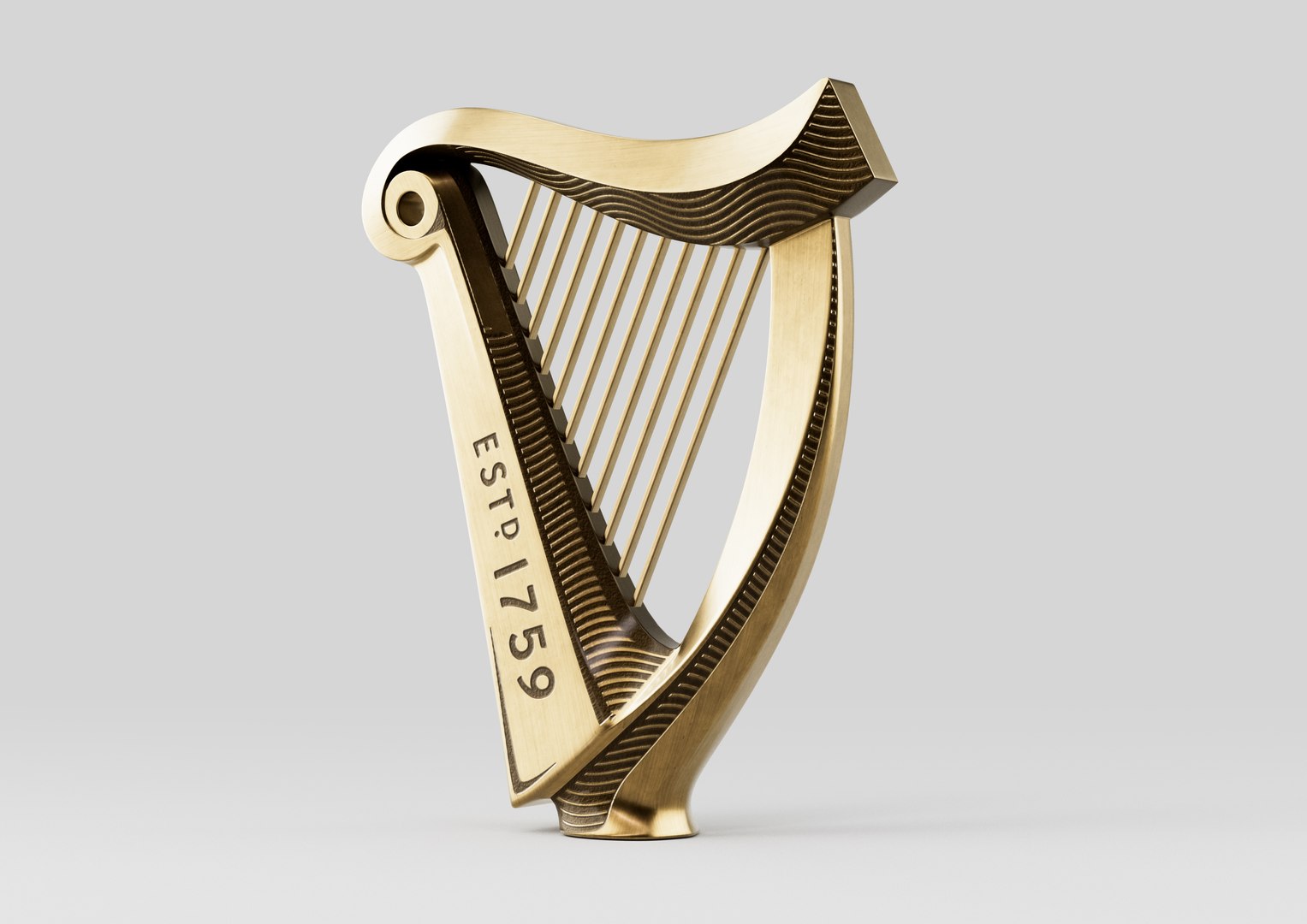 Guinness Harp Model 3D Model - TurboSquid 2294454