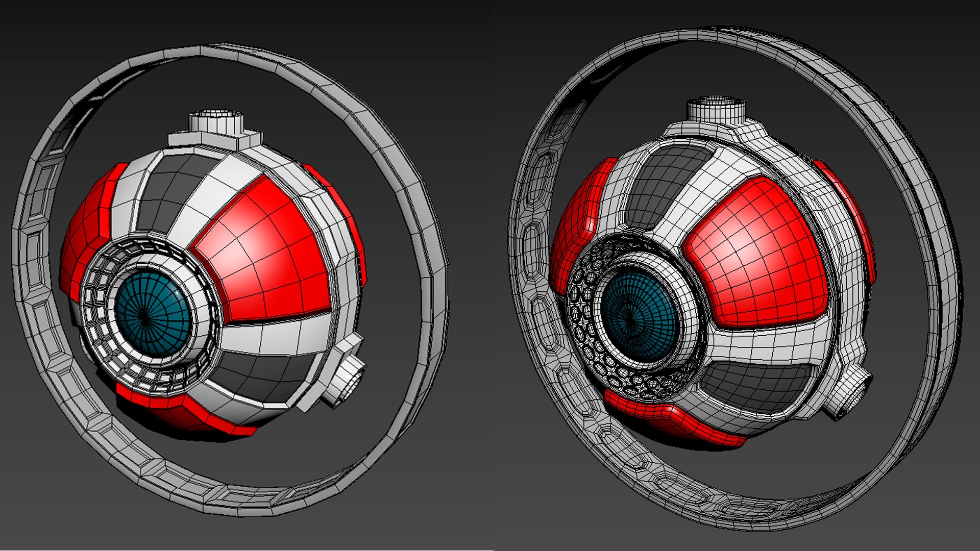 Simple Sci-Fi Probe 3D - TurboSquid 1973790