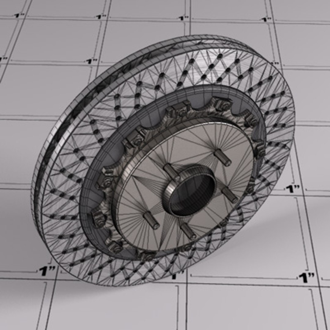 Brake Disc 3d Model