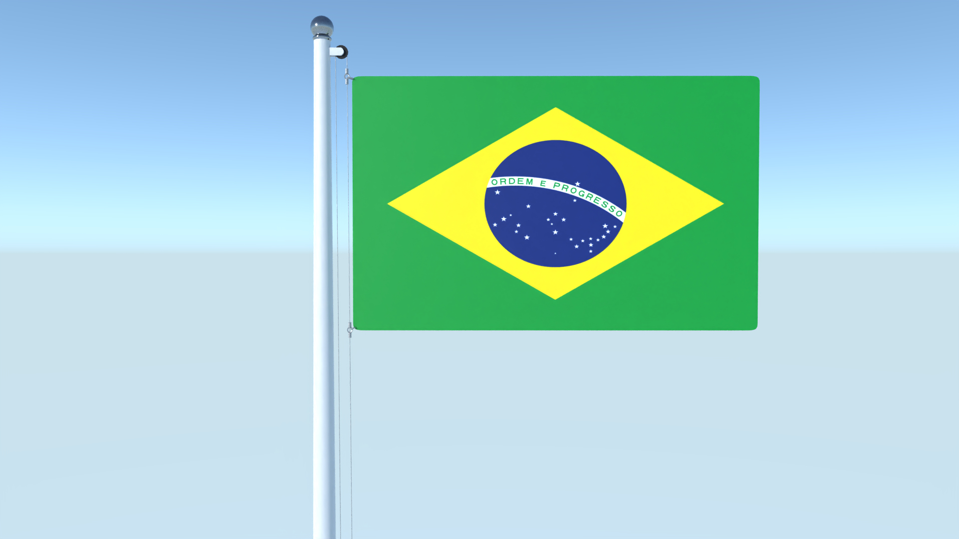 3D Animated Flag Of Brazil - TurboSquid 1751858