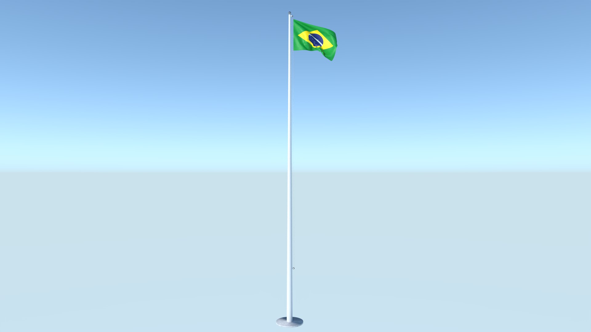 3D Animated Flag Of Brazil - TurboSquid 1751858