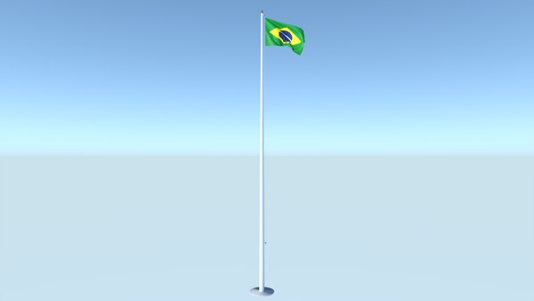 modelo 3d Bandera animada de Brasil - TurboSquid 1751858