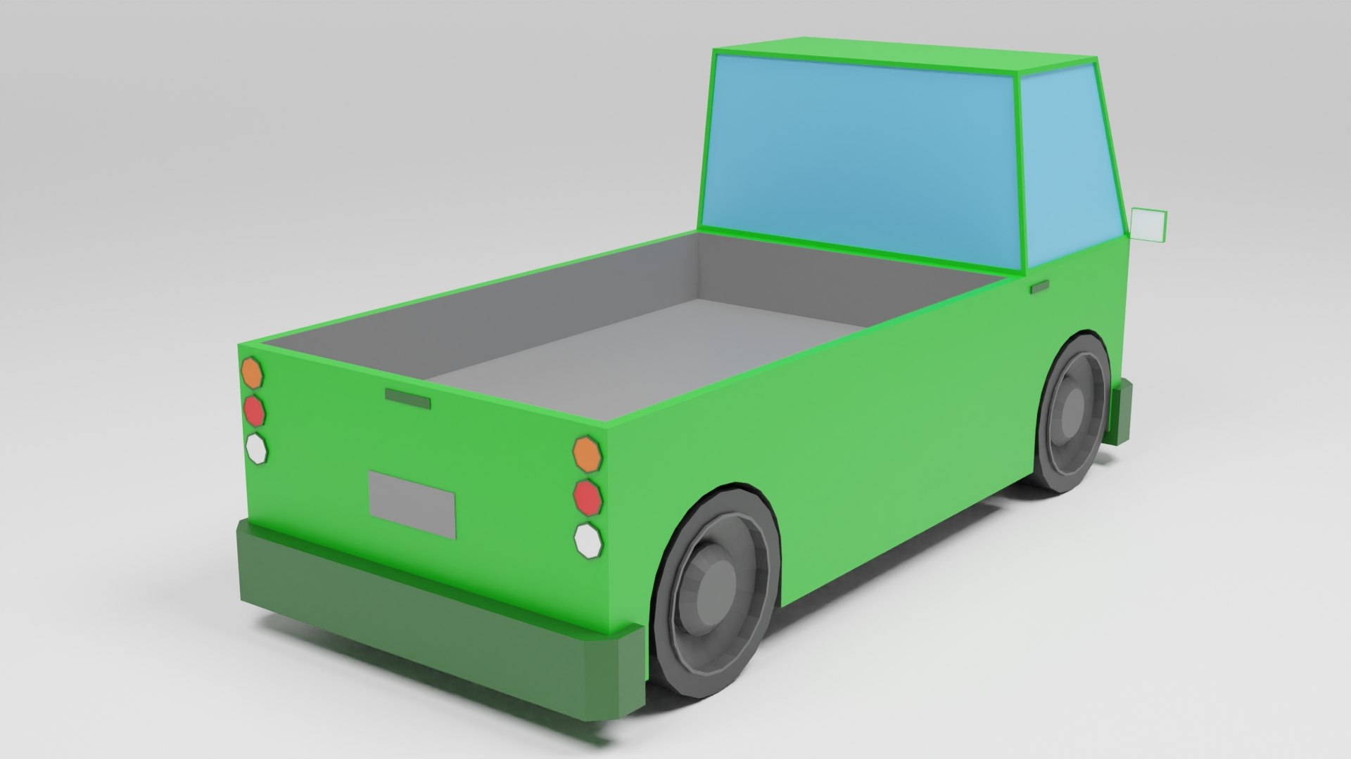 3D Model LOW-POLY PICK UPCARSTWENTY - TurboSquid 2370475