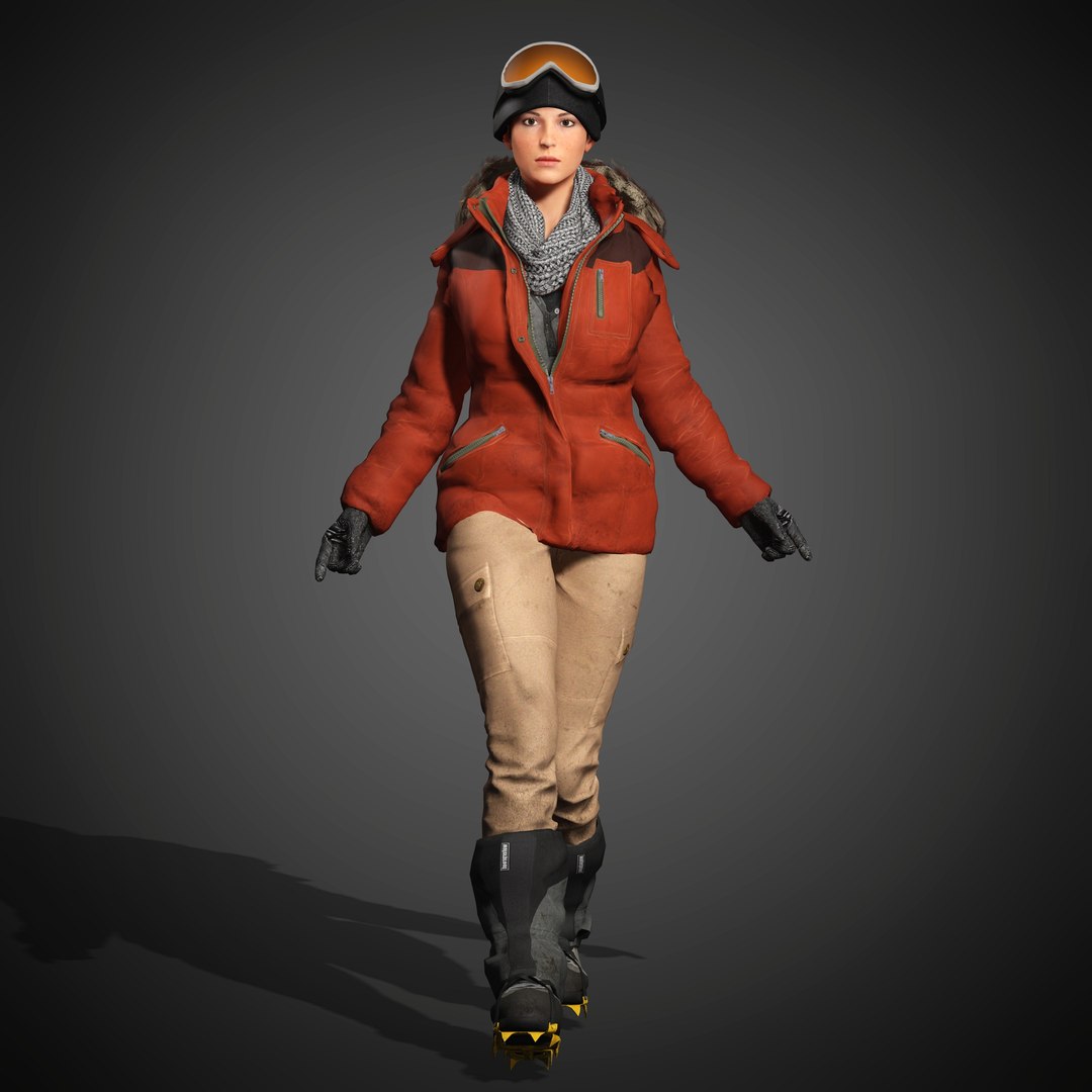 3D Model Lara Croft Character - TurboSquid 2419280