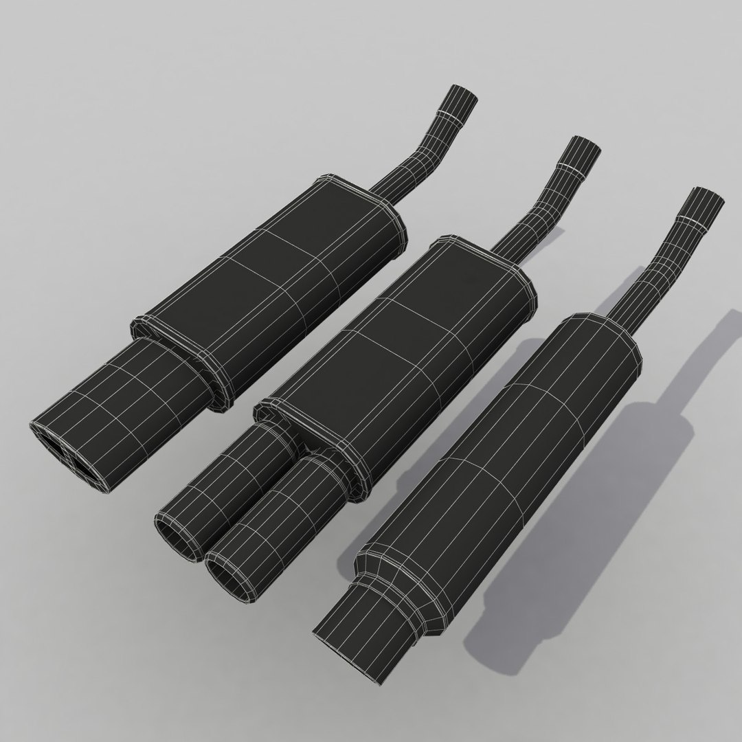3d Exhaust Model