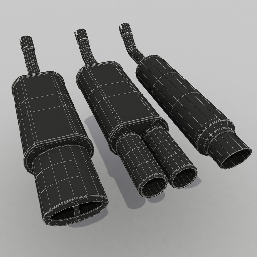 3d Exhaust Model