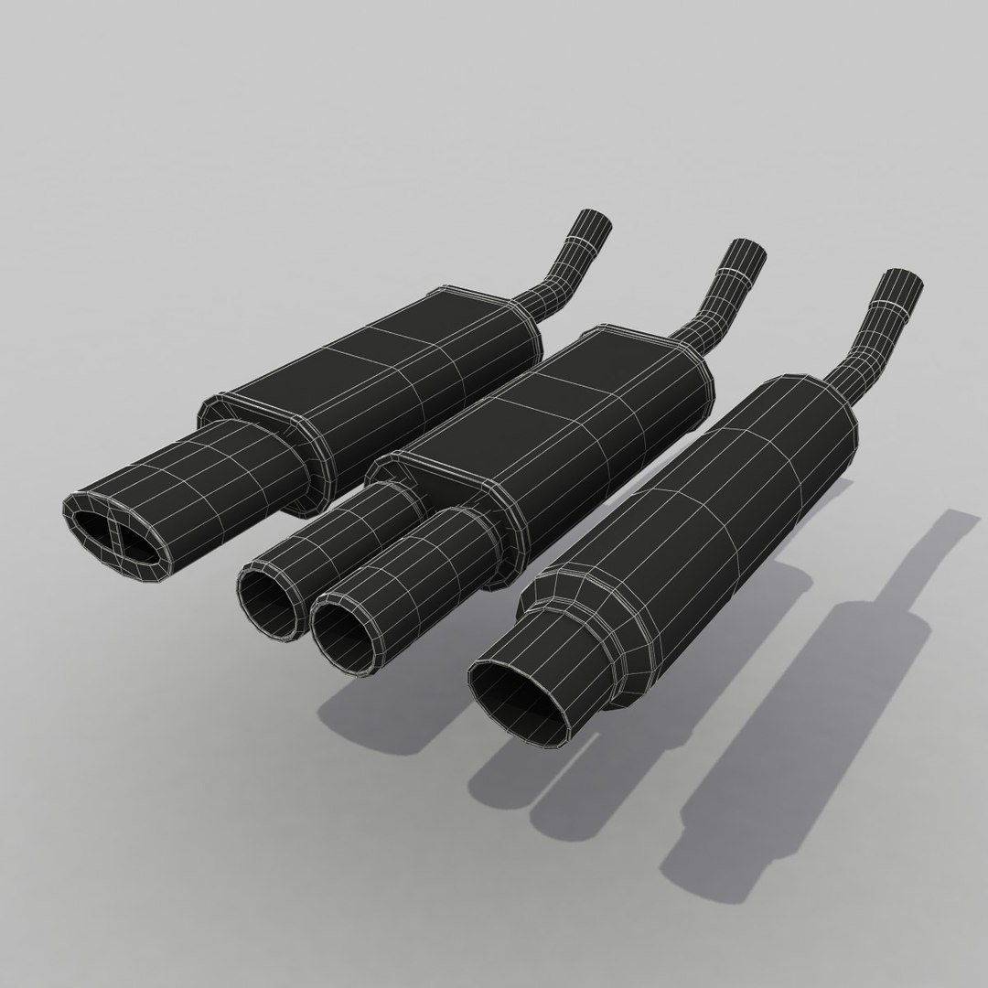 3d Exhaust Model