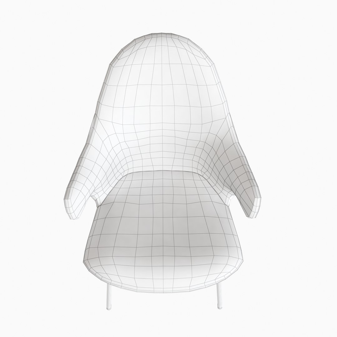 3D Model Catch Lounge Chair - TurboSquid 1192104