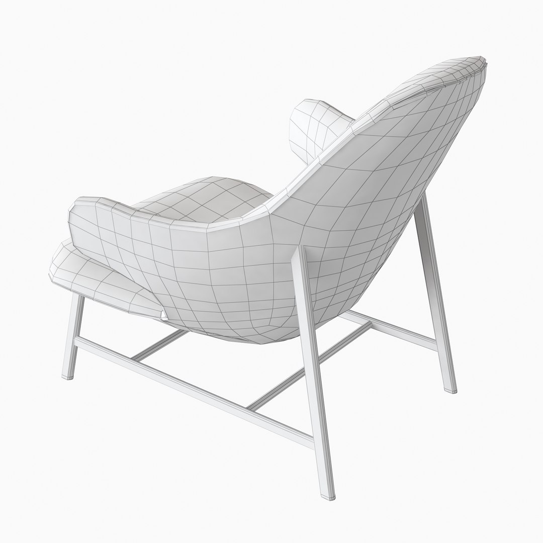3D Model Catch Lounge Chair - TurboSquid 1192104