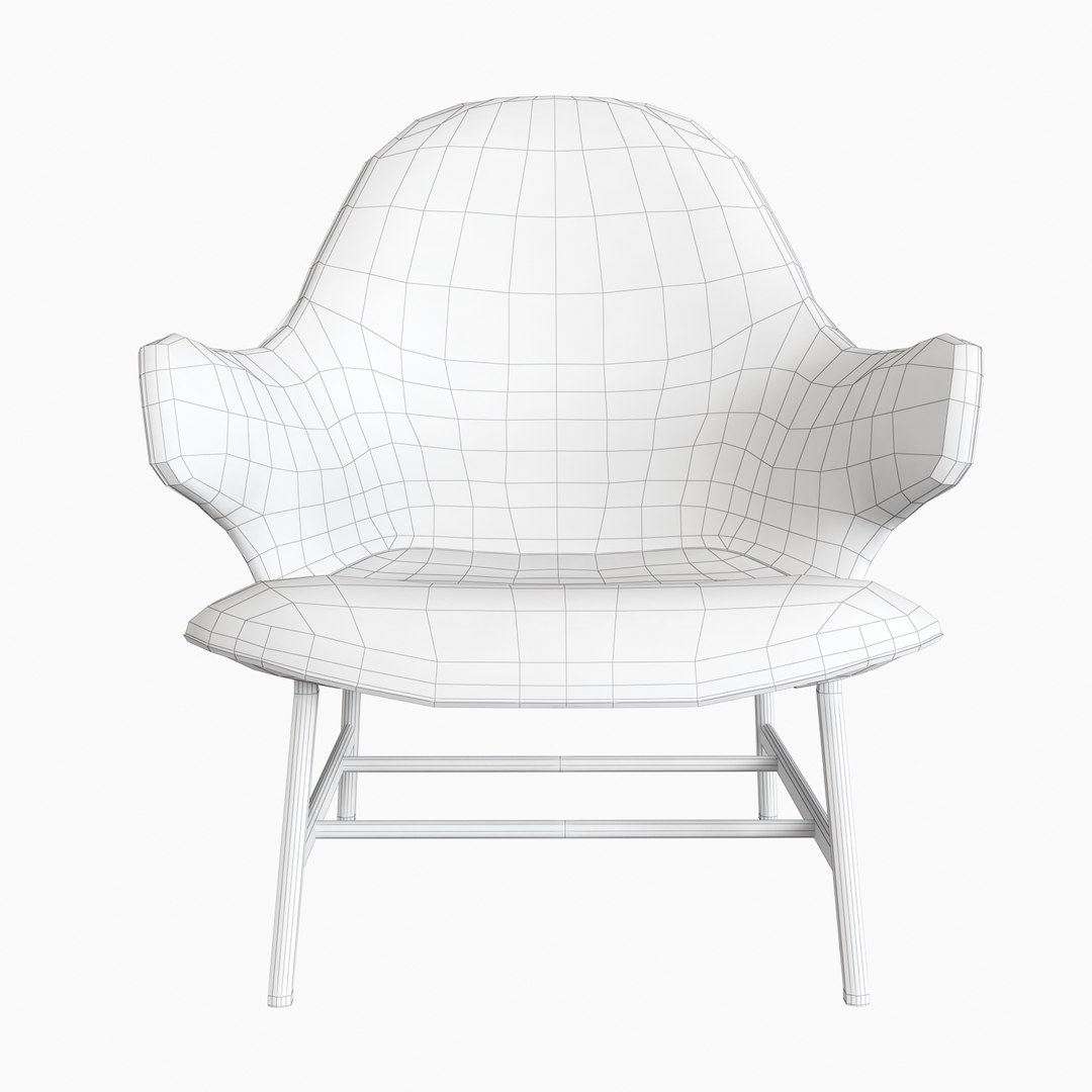 3D Model Catch Lounge Chair - TurboSquid 1192104