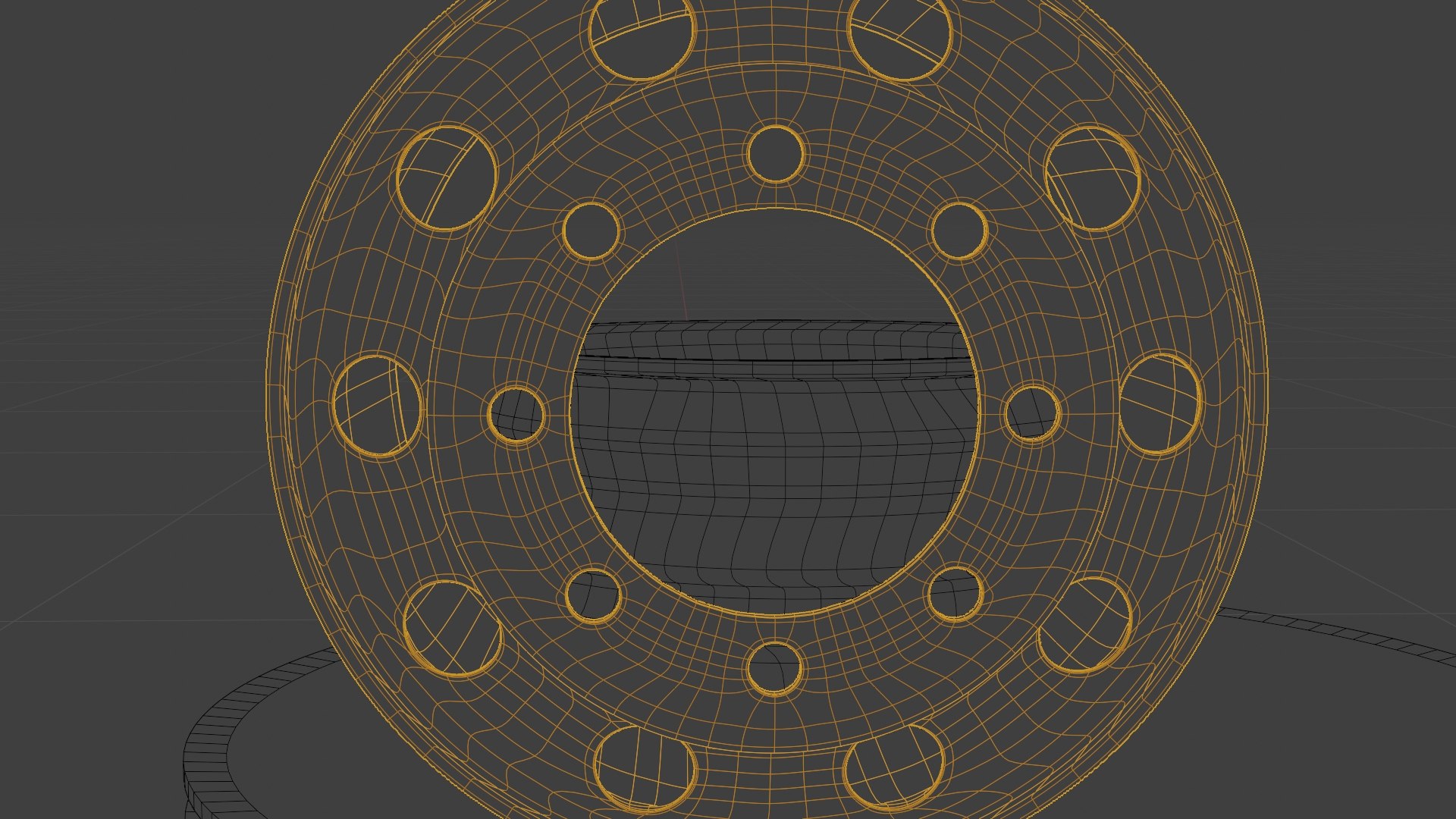 The wheel disk of a truck Low-poly 3D model 3D - TurboSquid 1817271