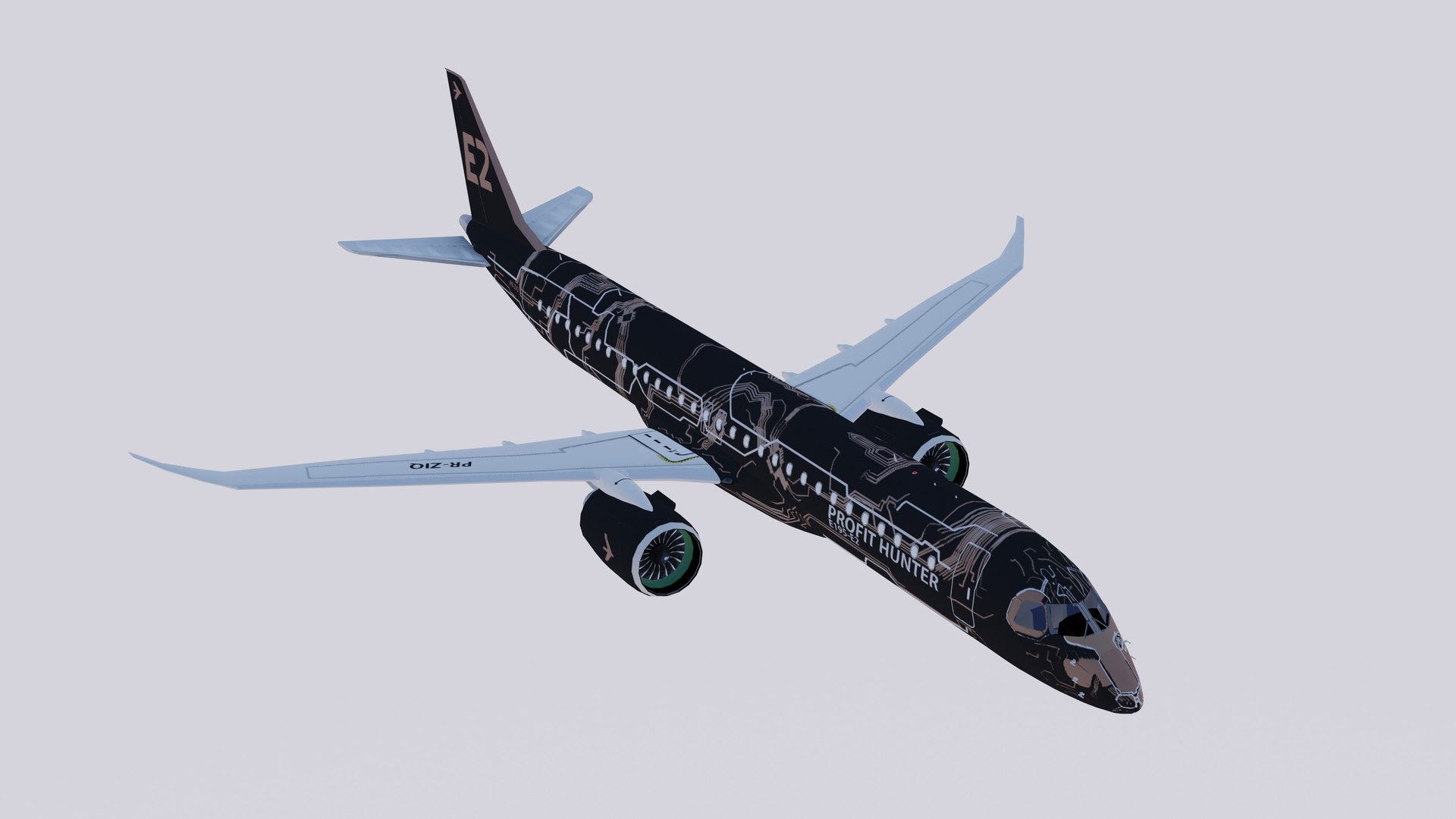 3D Embraer E-195 E-jets Model - TurboSquid 1574240