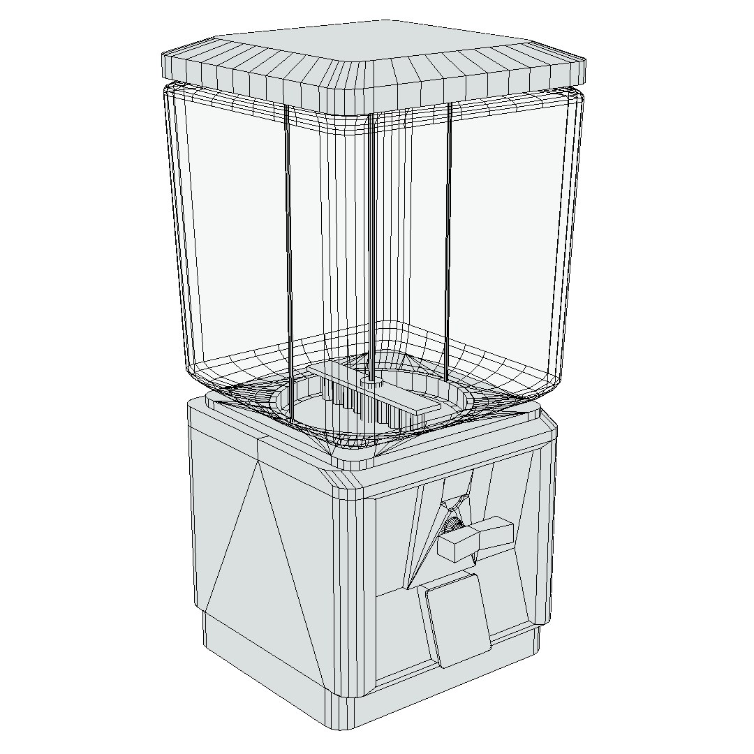 3D Model 60 Candy Machine - - TurboSquid 1418588