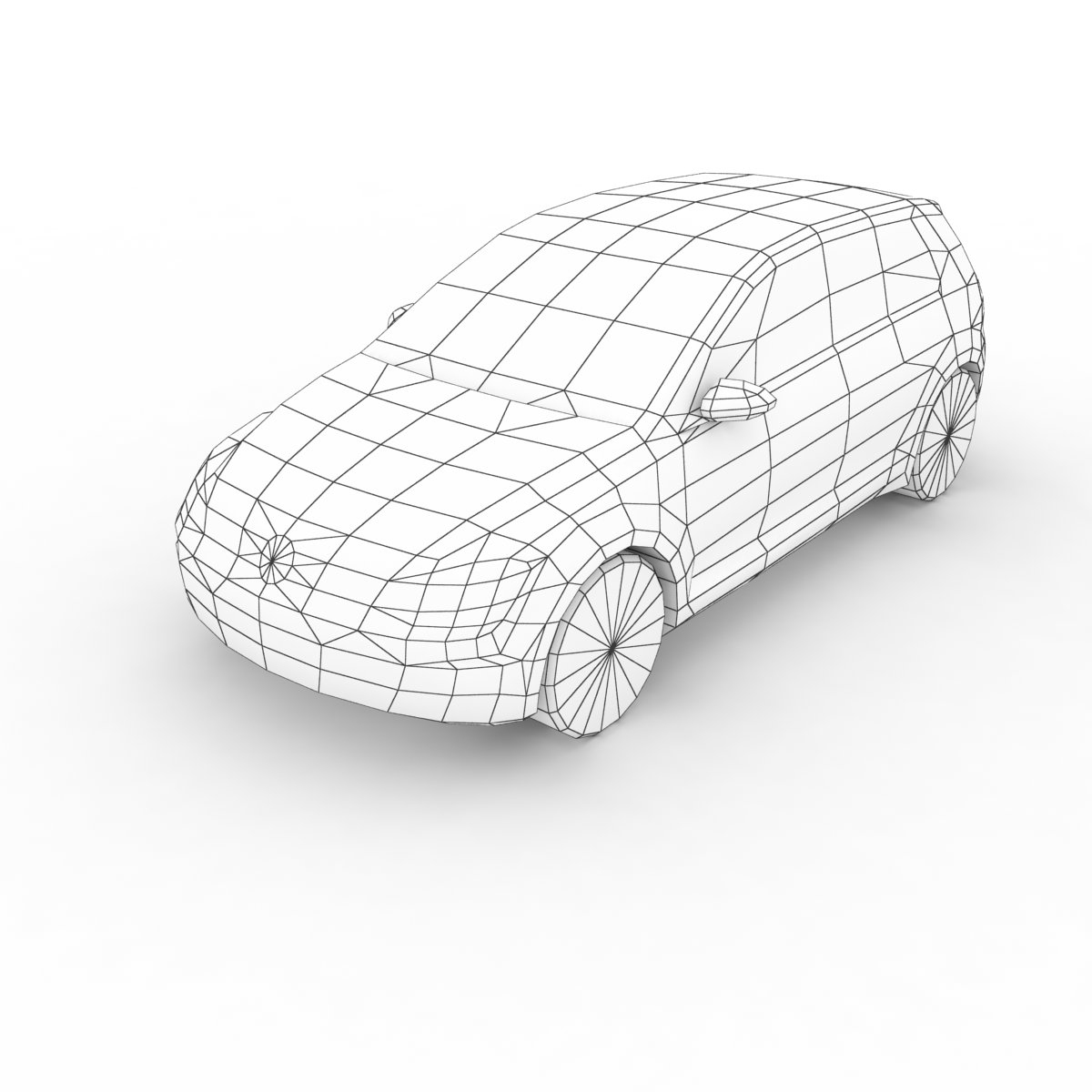 2013 volkswagen golf vii 3ds