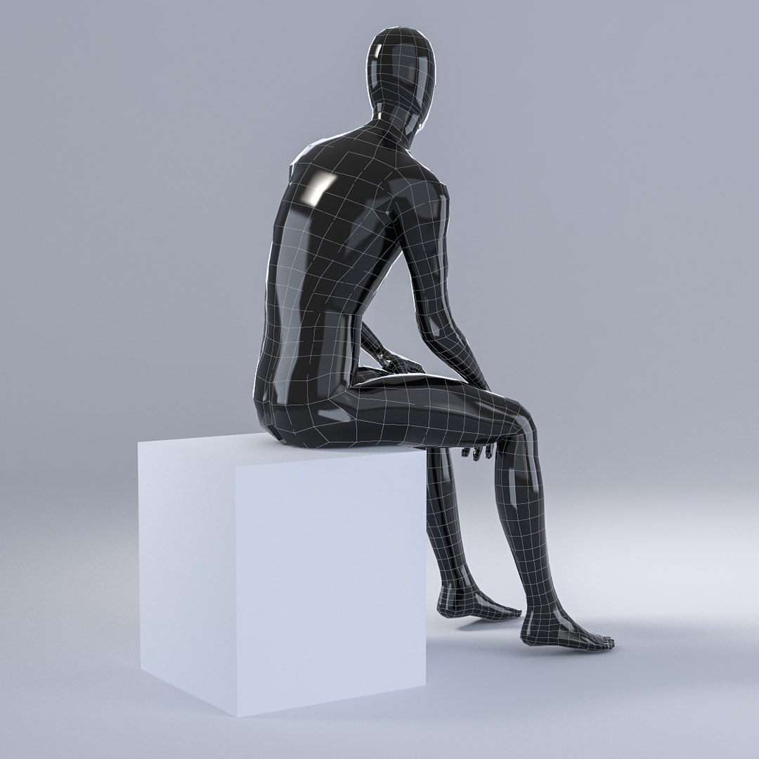 Male Mannequin 3d Model