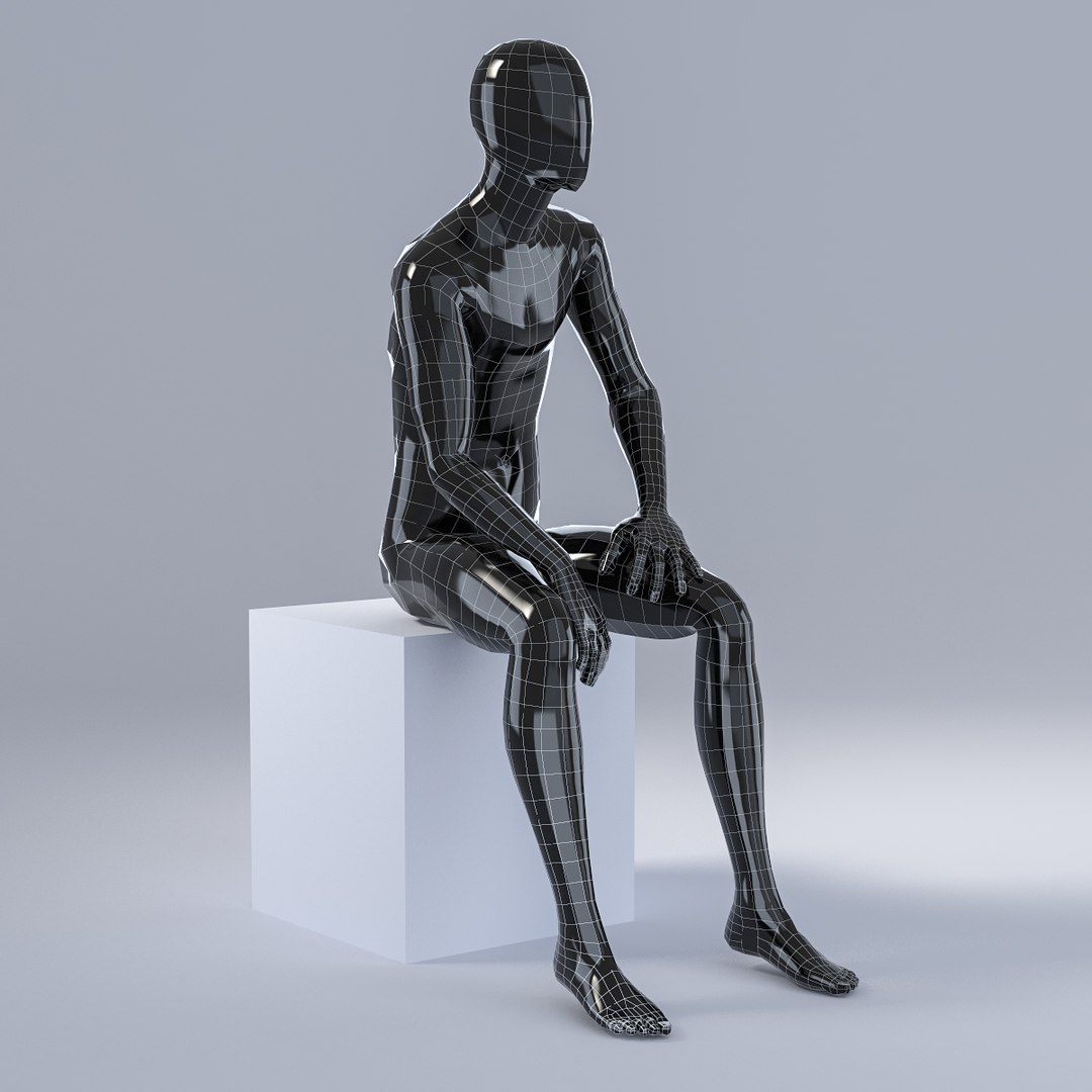 Male Mannequin 3d Model