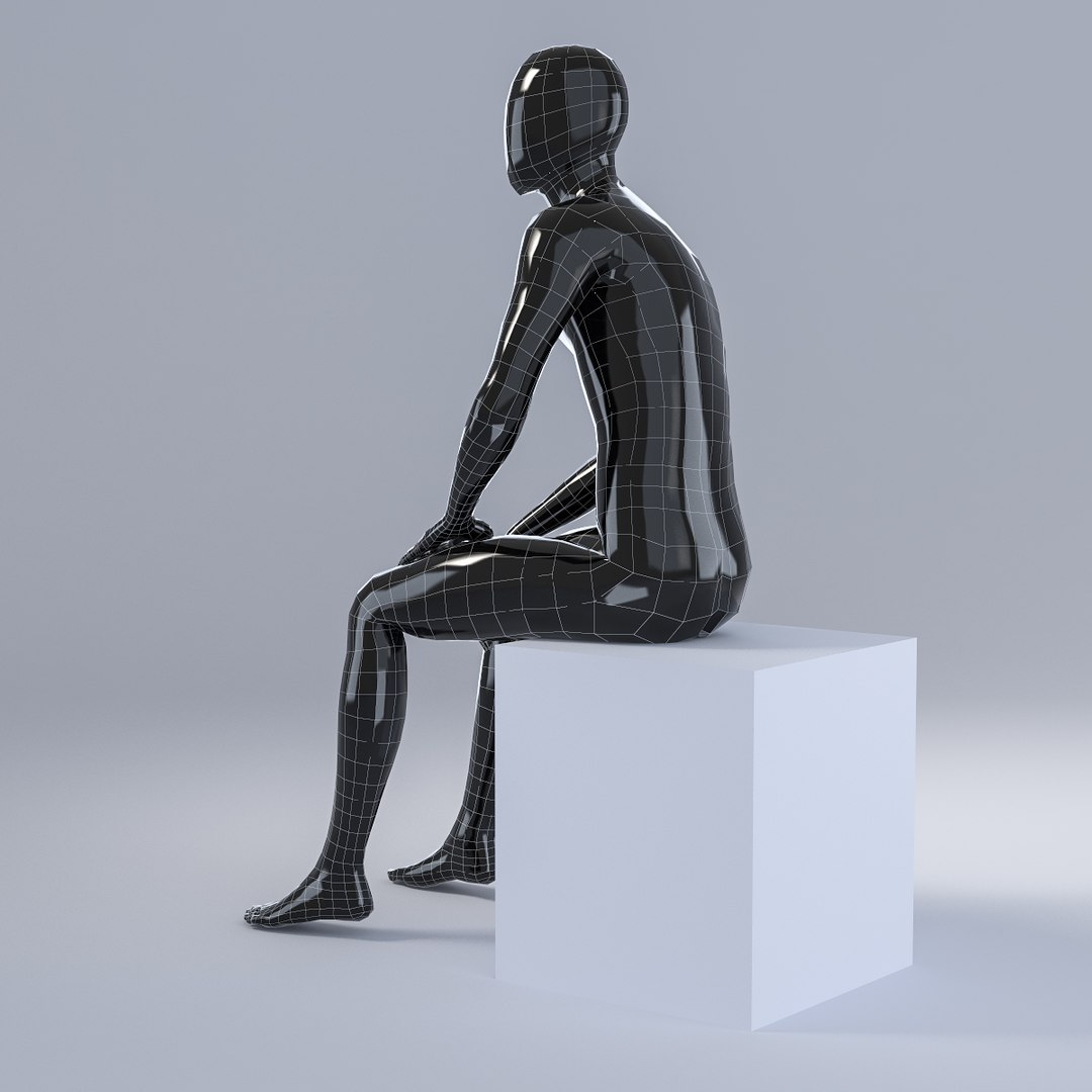 Male Mannequin 3d Model