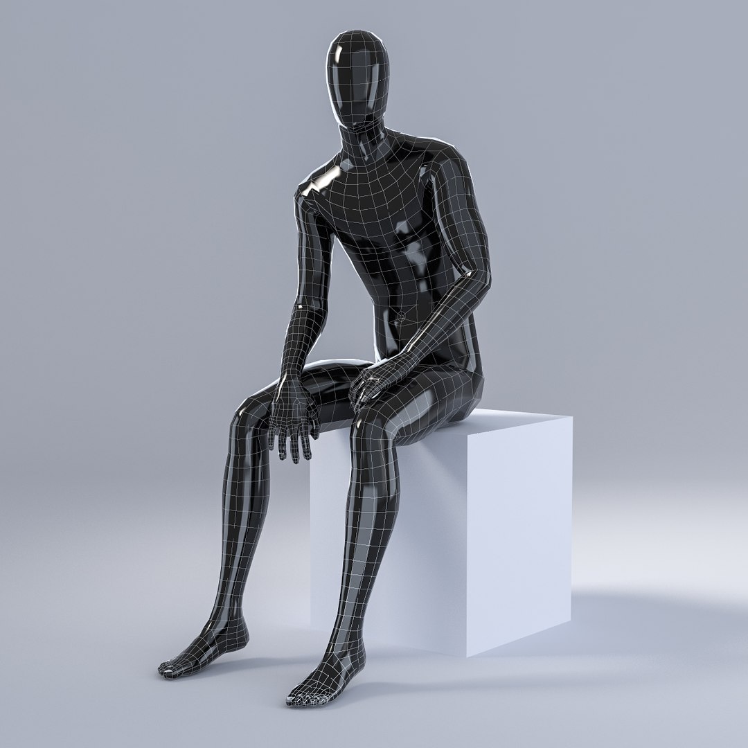 Male Mannequin 3d Model
