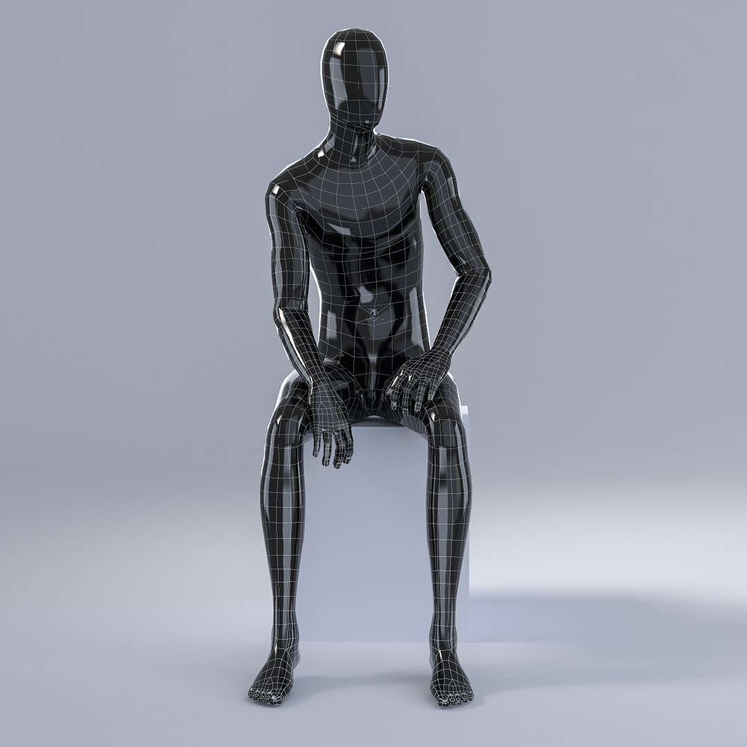Male Mannequin 3d Model