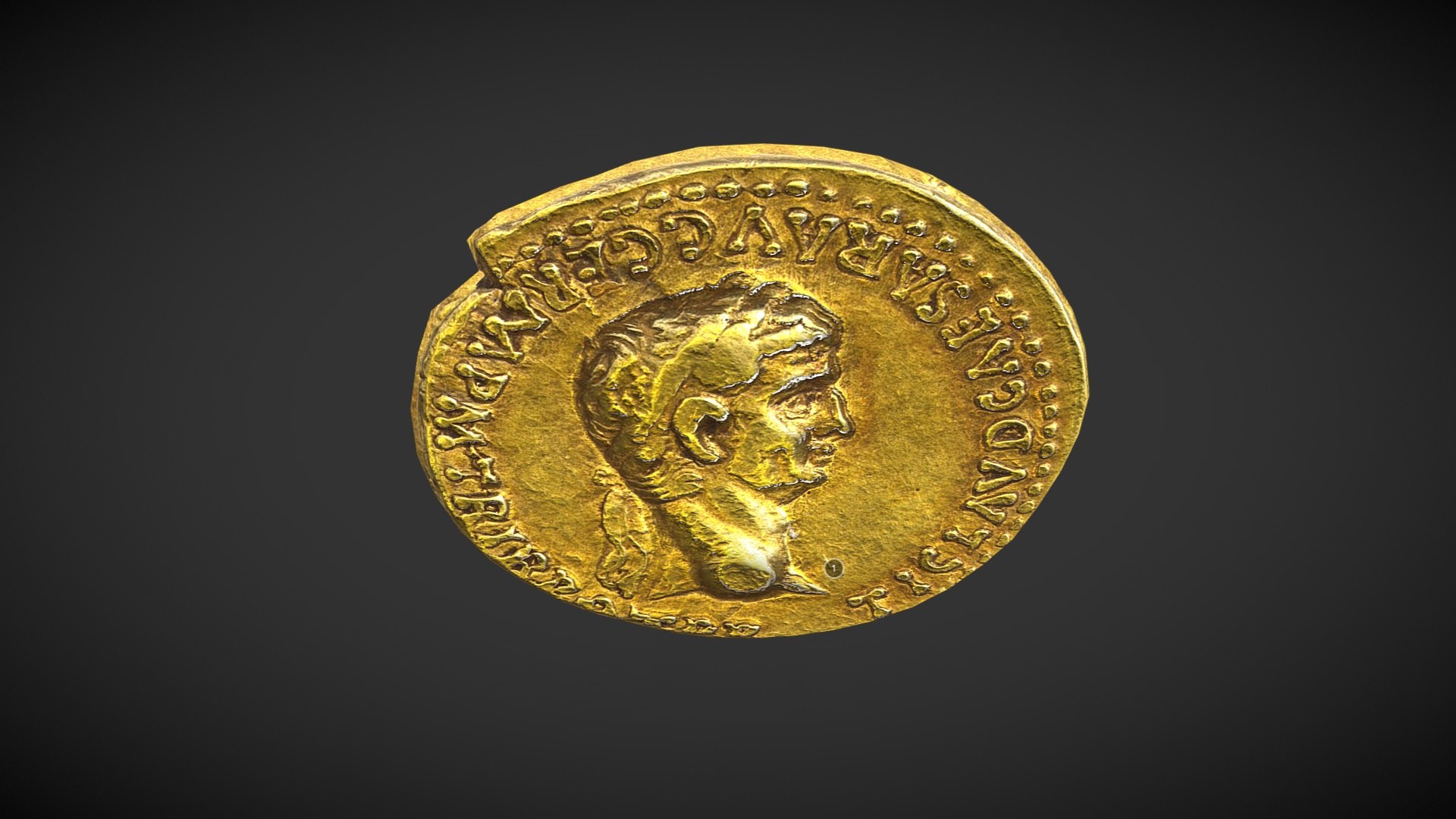 3D Gold Coin - TurboSquid 1639120