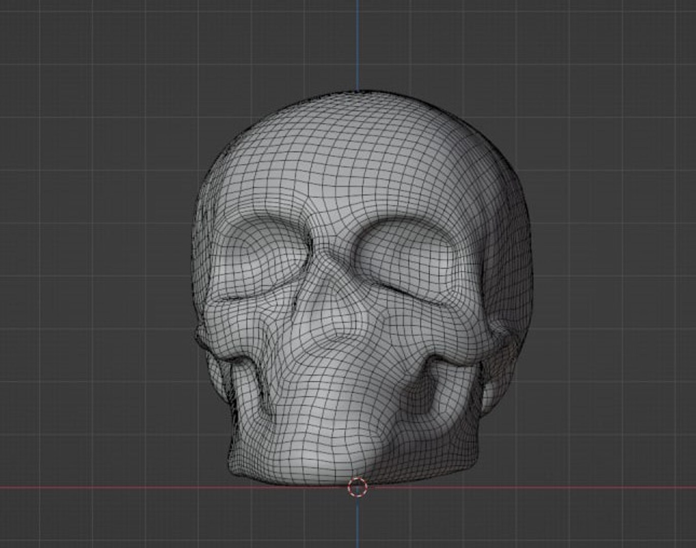 Charred Skull Low-poly 3D - TurboSquid 2201046
