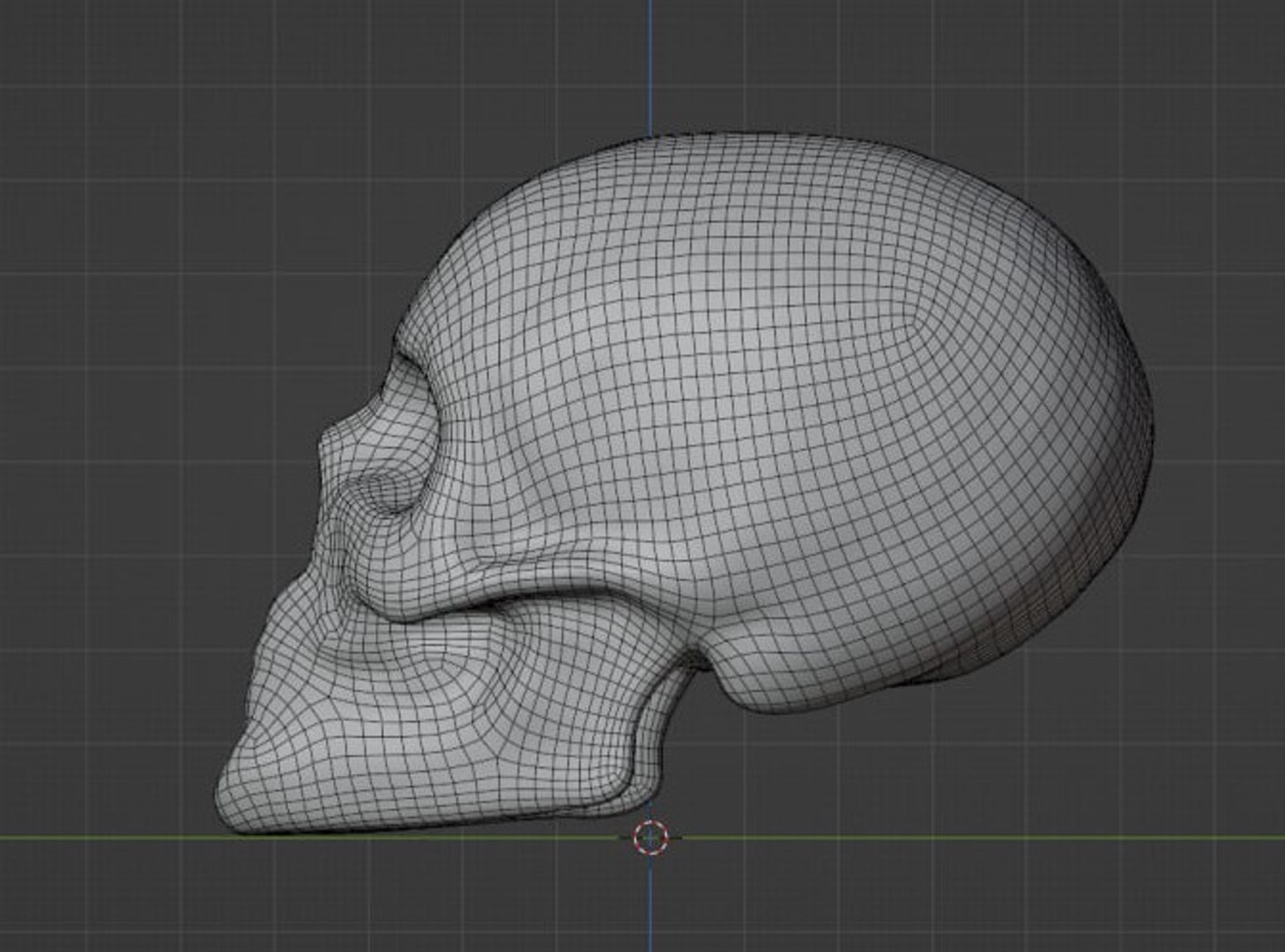 Charred Skull Low-poly 3D - TurboSquid 2201046