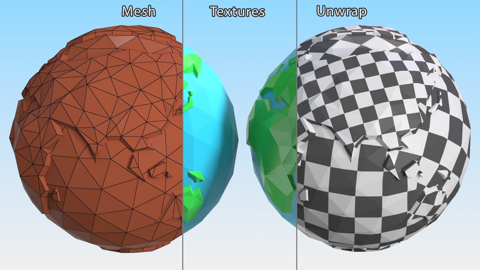 3D model Cartoon Earth Planets Collection - TurboSquid 2122495