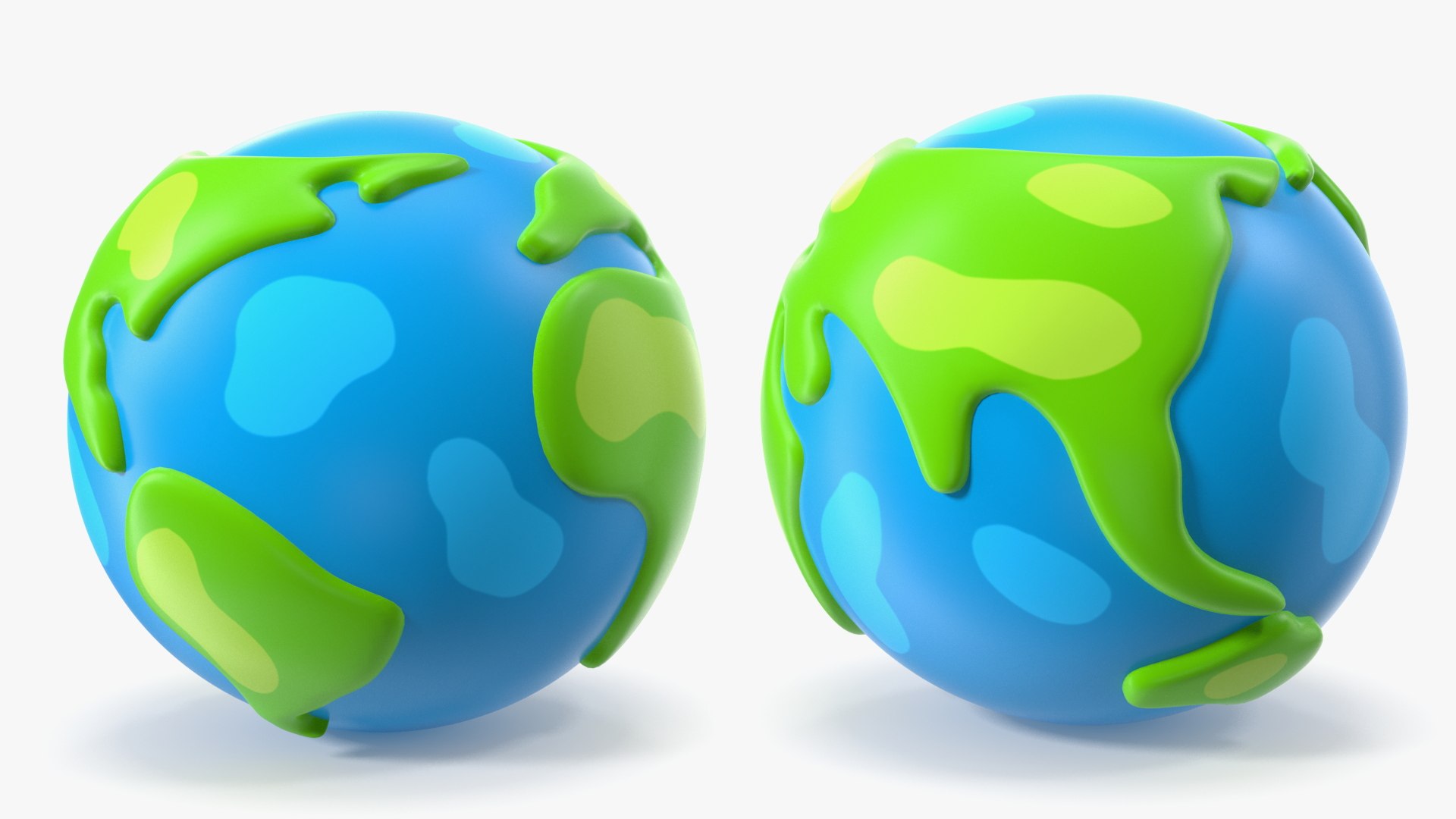 3D model Cartoon Earth Planets Collection - TurboSquid 2122495