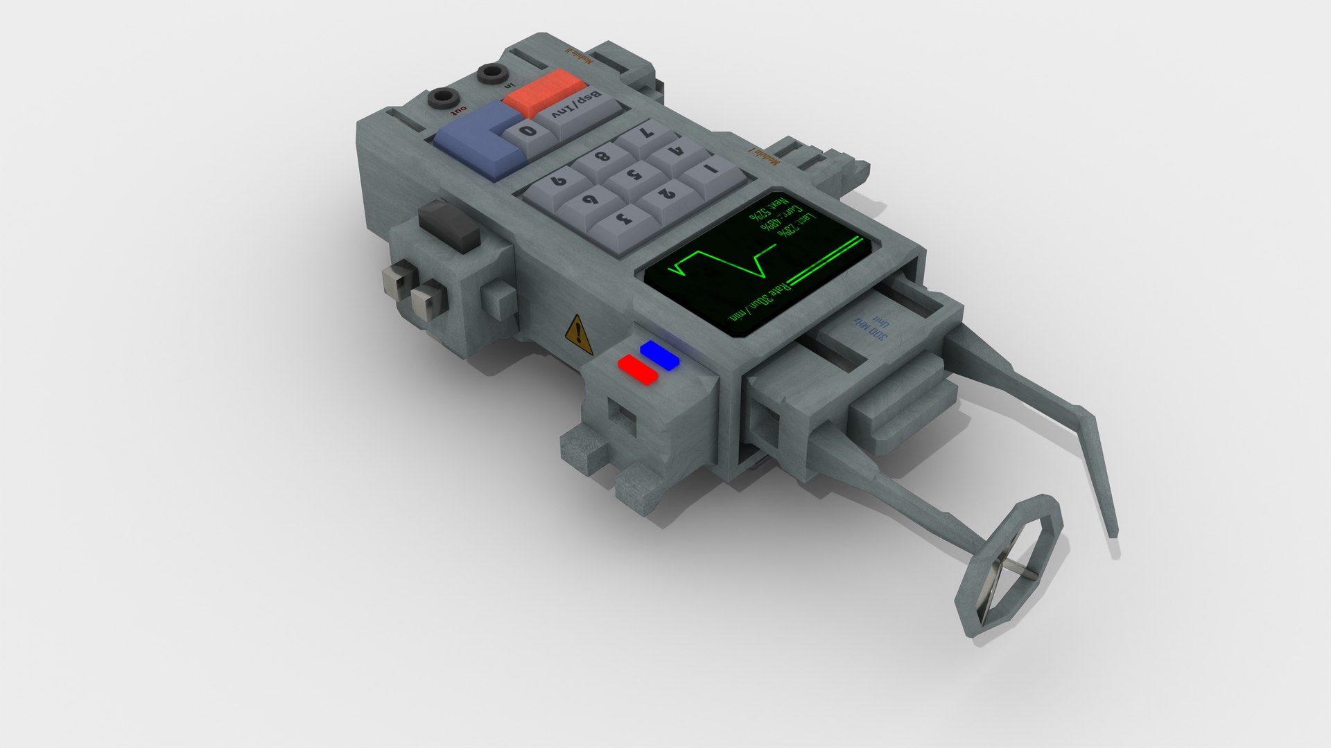 Energy Meter 3D Model - TurboSquid 2286021