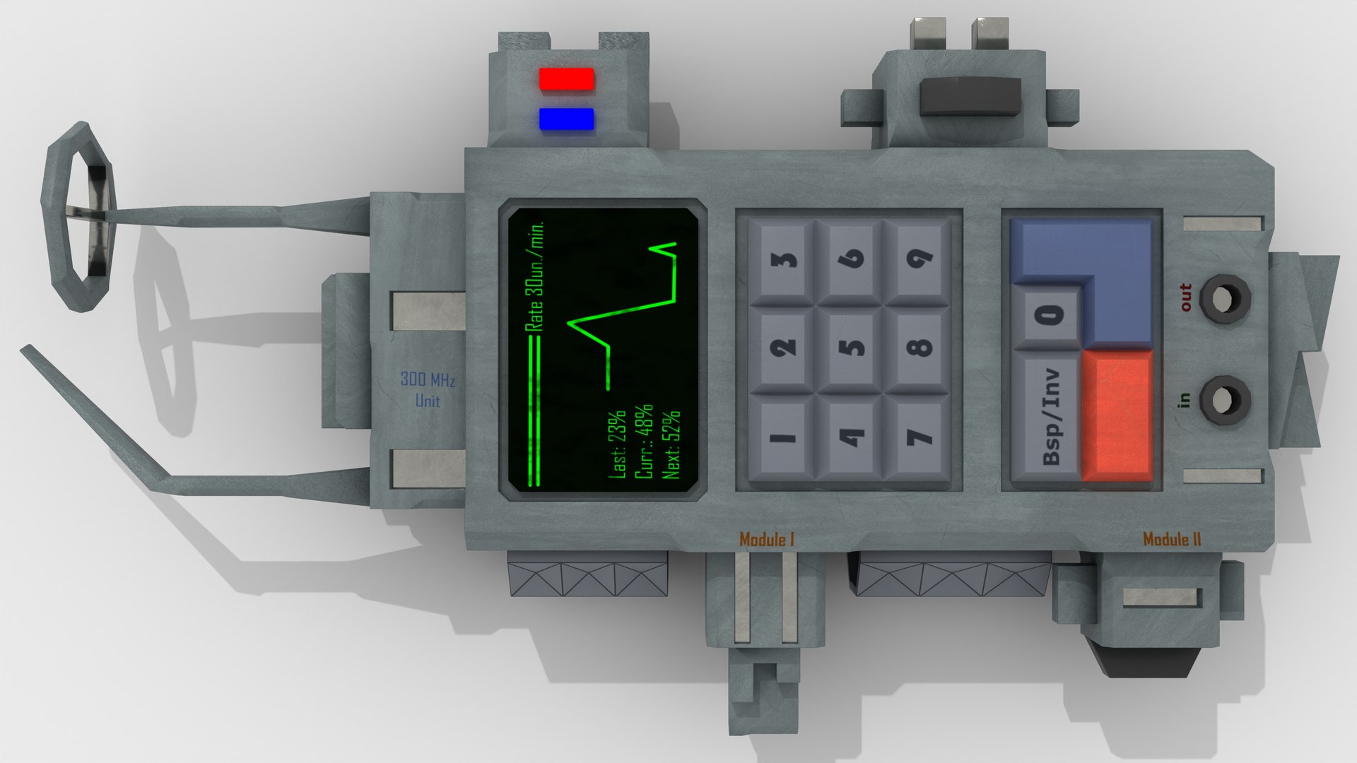 Energy Meter 3D Model - TurboSquid 2286021
