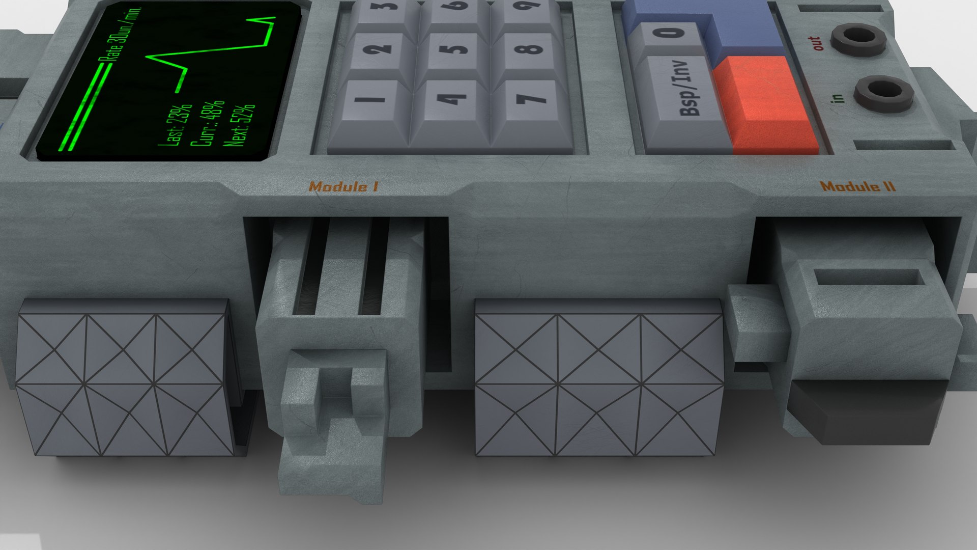 Energy Meter 3D Model - TurboSquid 2286021