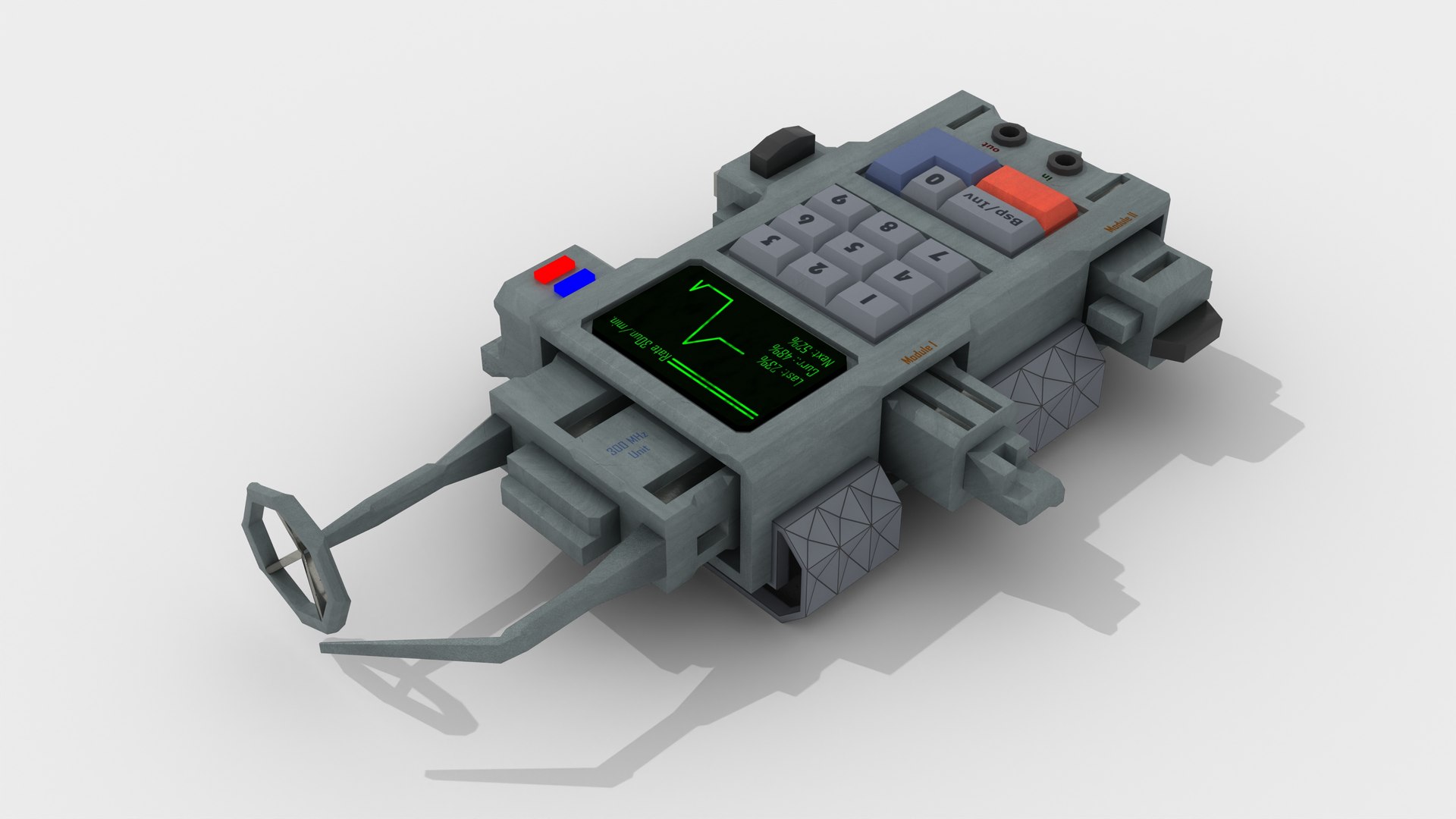 Energy Meter 3D Model - TurboSquid 2286021