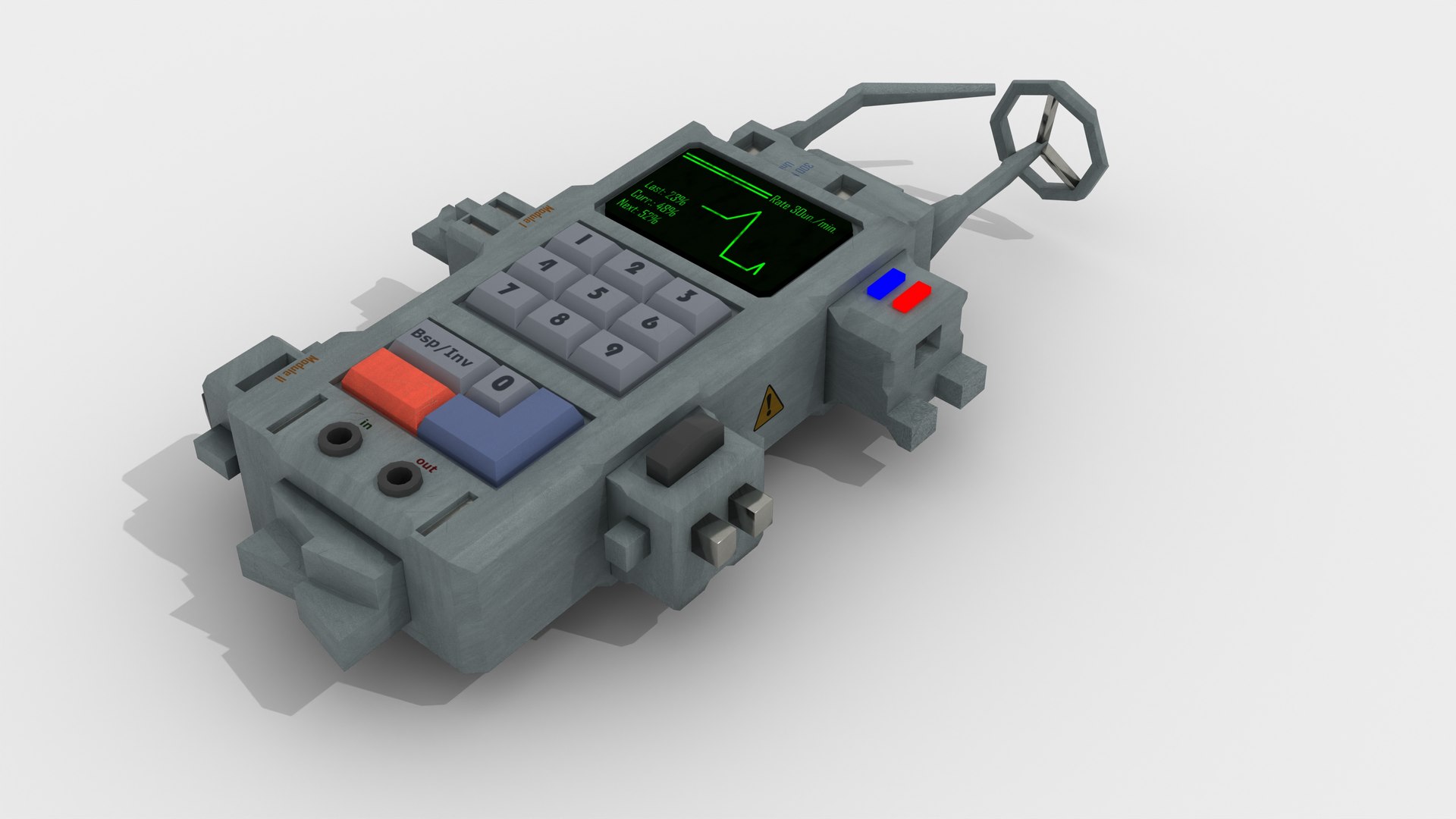 Energy Meter 3D Model - TurboSquid 2286021