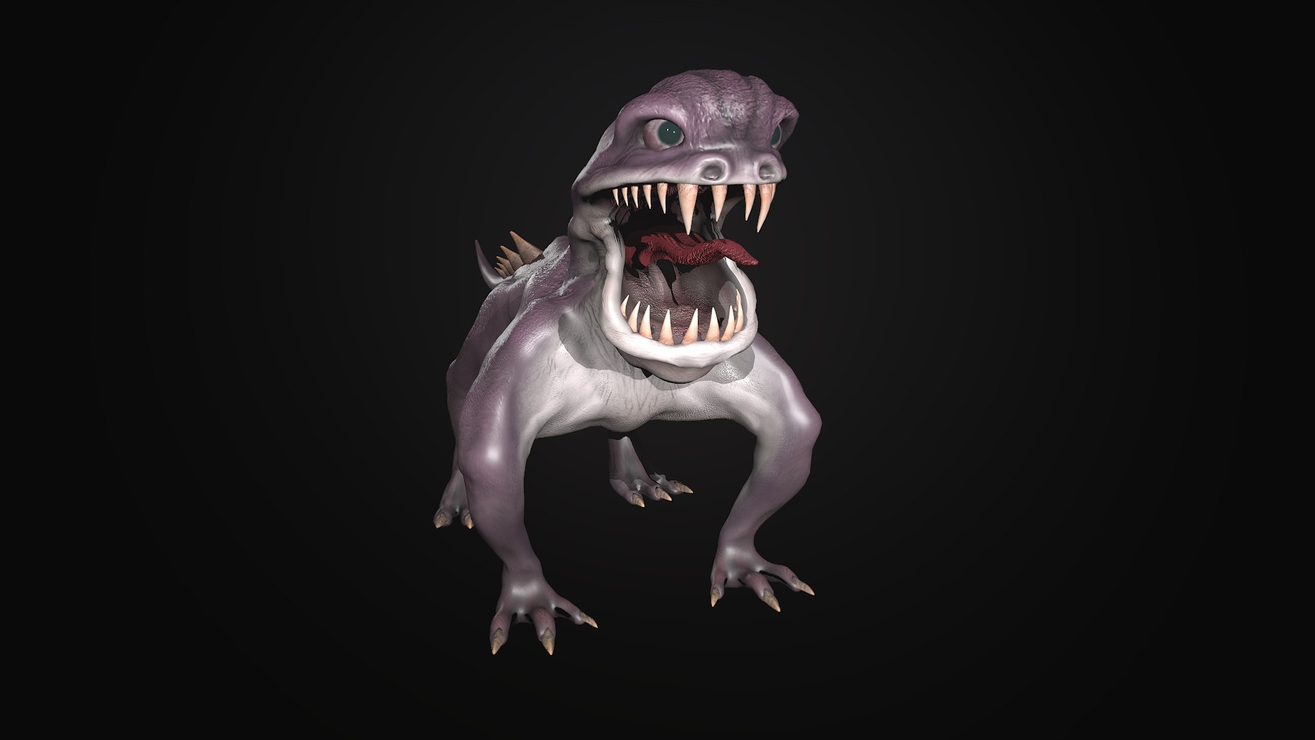 3D Angry Bite - TurboSquid 1716100