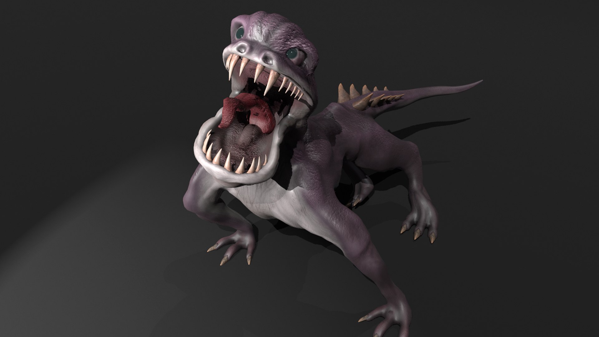 3D Angry Bite - TurboSquid 1716100