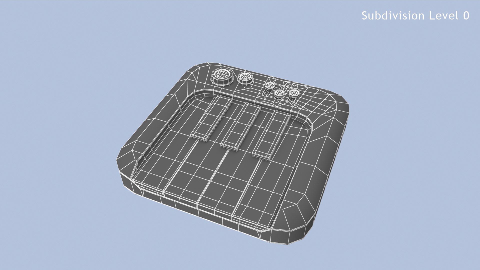 3D Keyboard Cartoon Style Model - TurboSquid 2101253