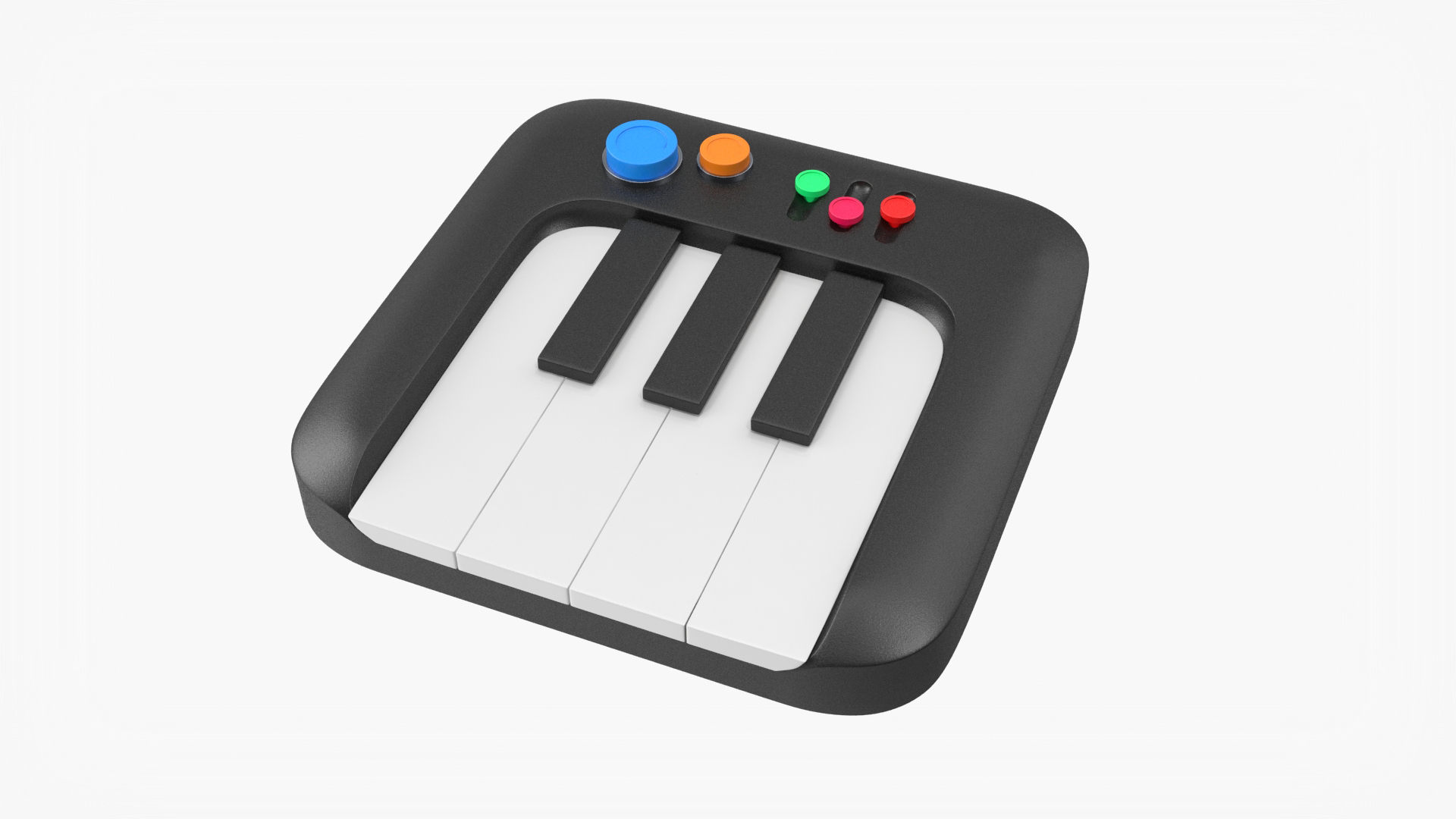 3D Keyboard Cartoon Style Model - TurboSquid 2101253