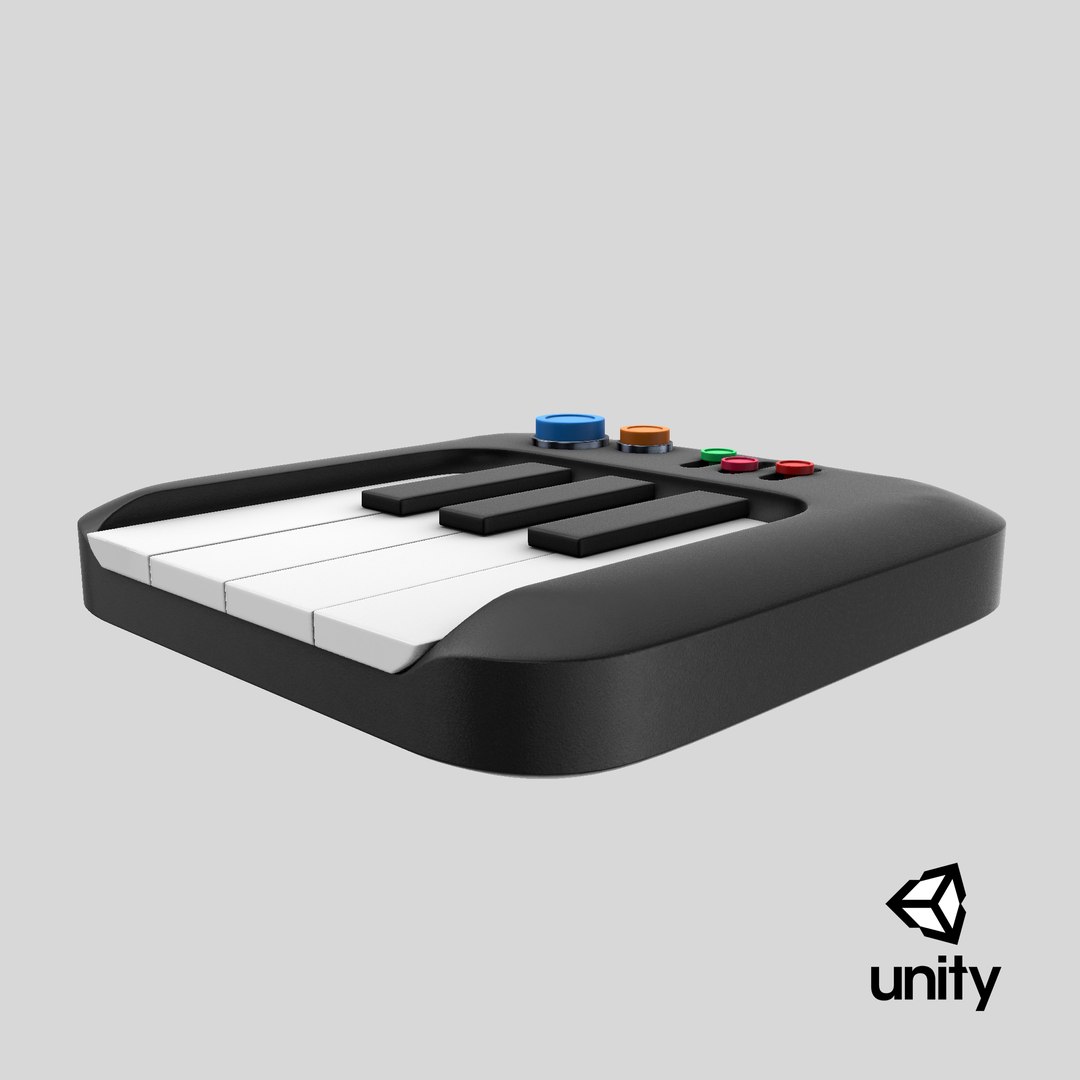 3D Keyboard Cartoon Style Model - TurboSquid 2101253