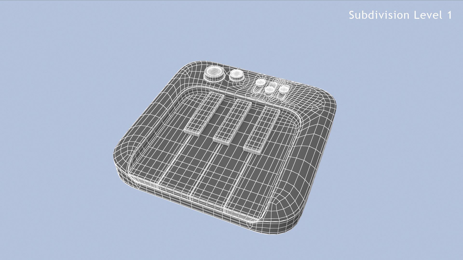 3D Keyboard Cartoon Style Model - TurboSquid 2101253