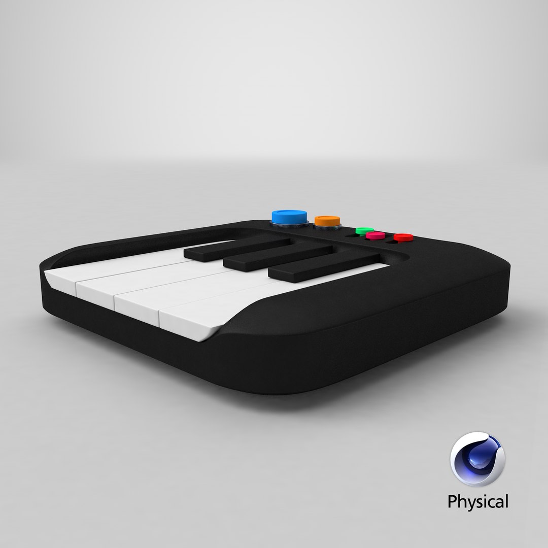 3D keyboard Cartoon Style model - TurboSquid 2101253