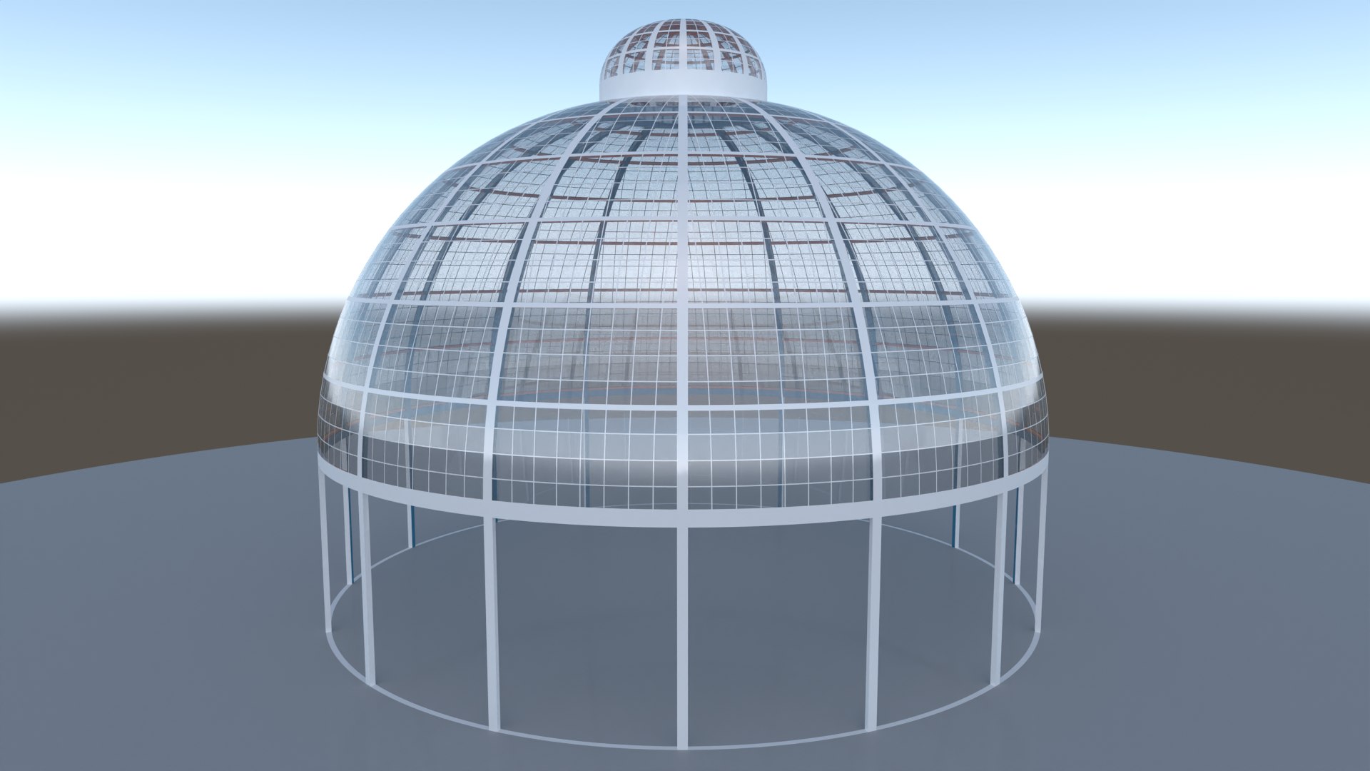 3D Domes Buildings - TurboSquid 1919280