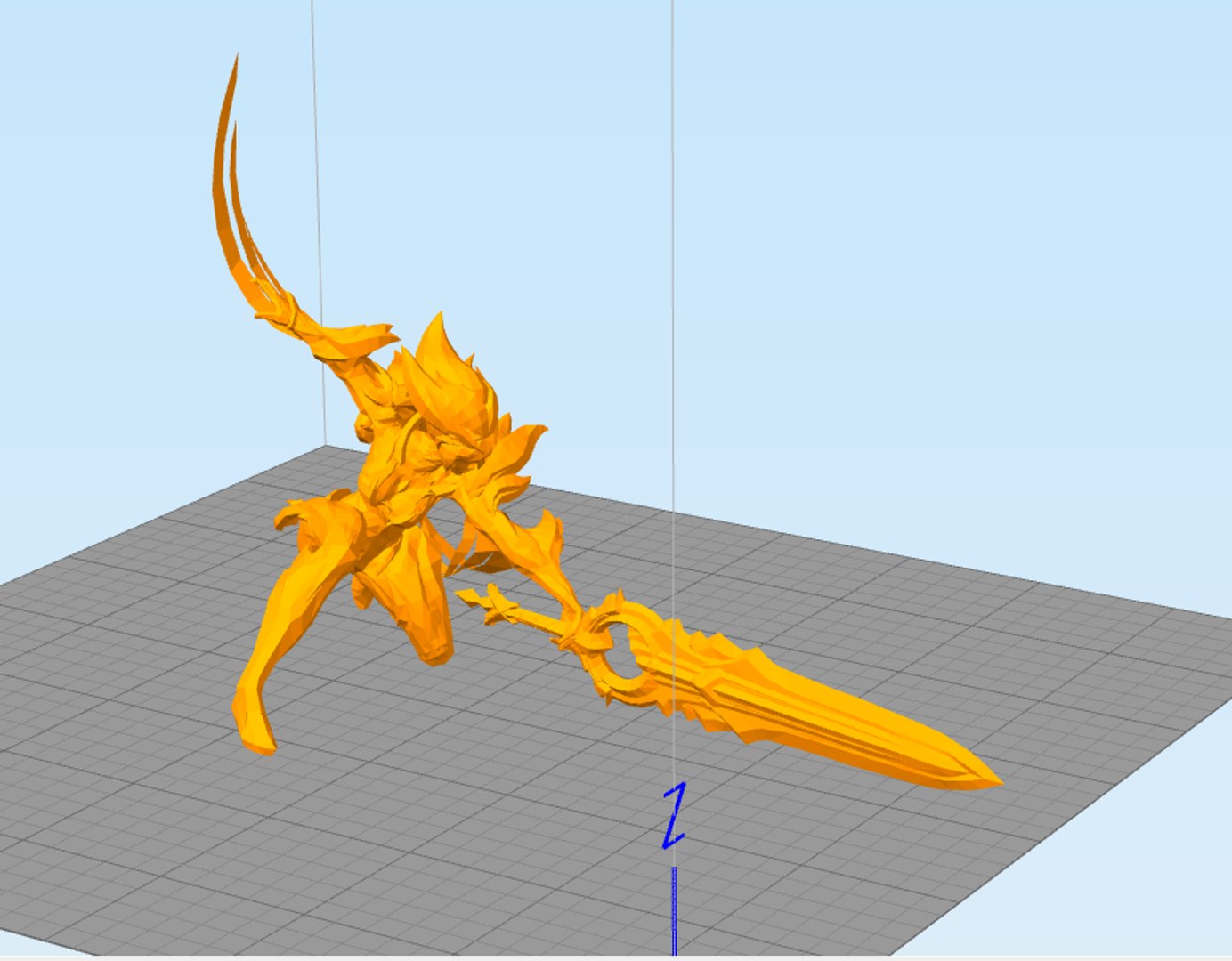 3D Leauge Riven Model - TurboSquid 1236036
