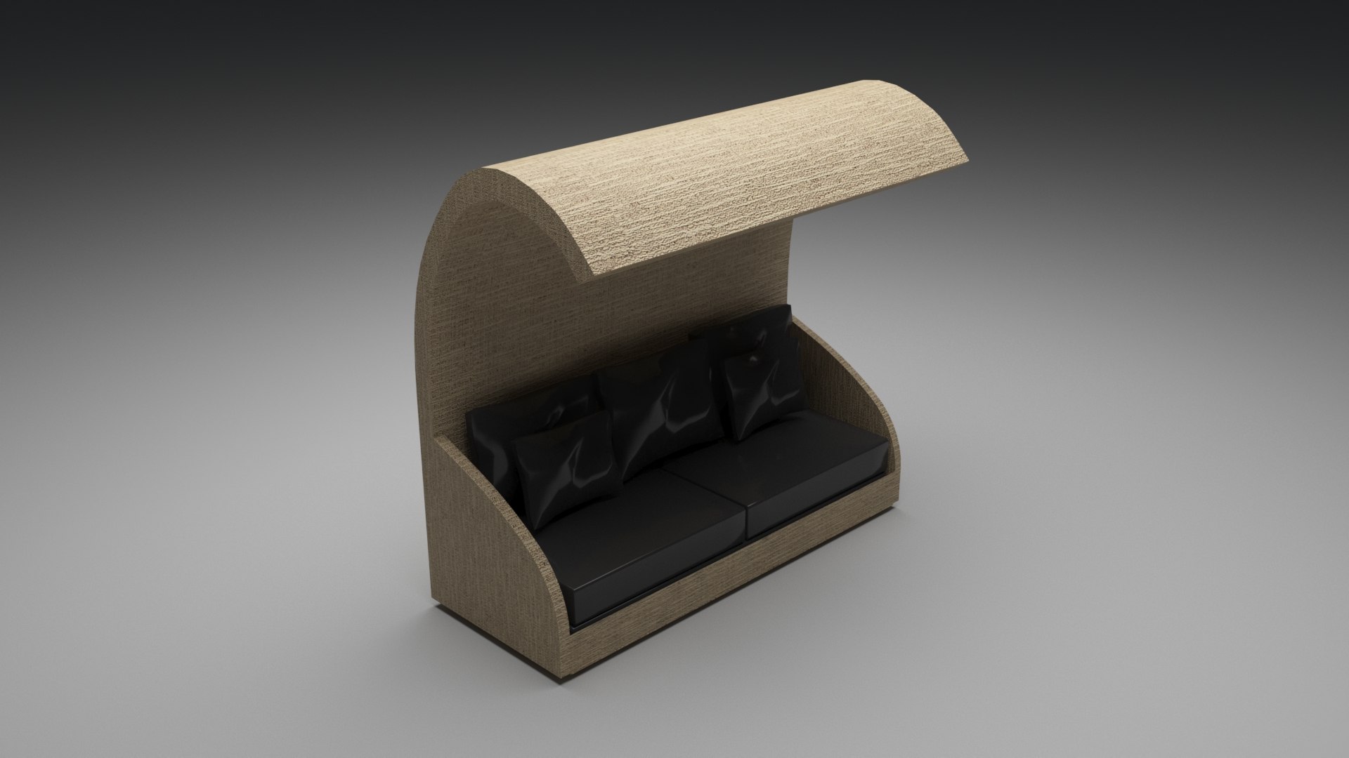 Outdoor Sofa 3D model - TurboSquid 1724576
