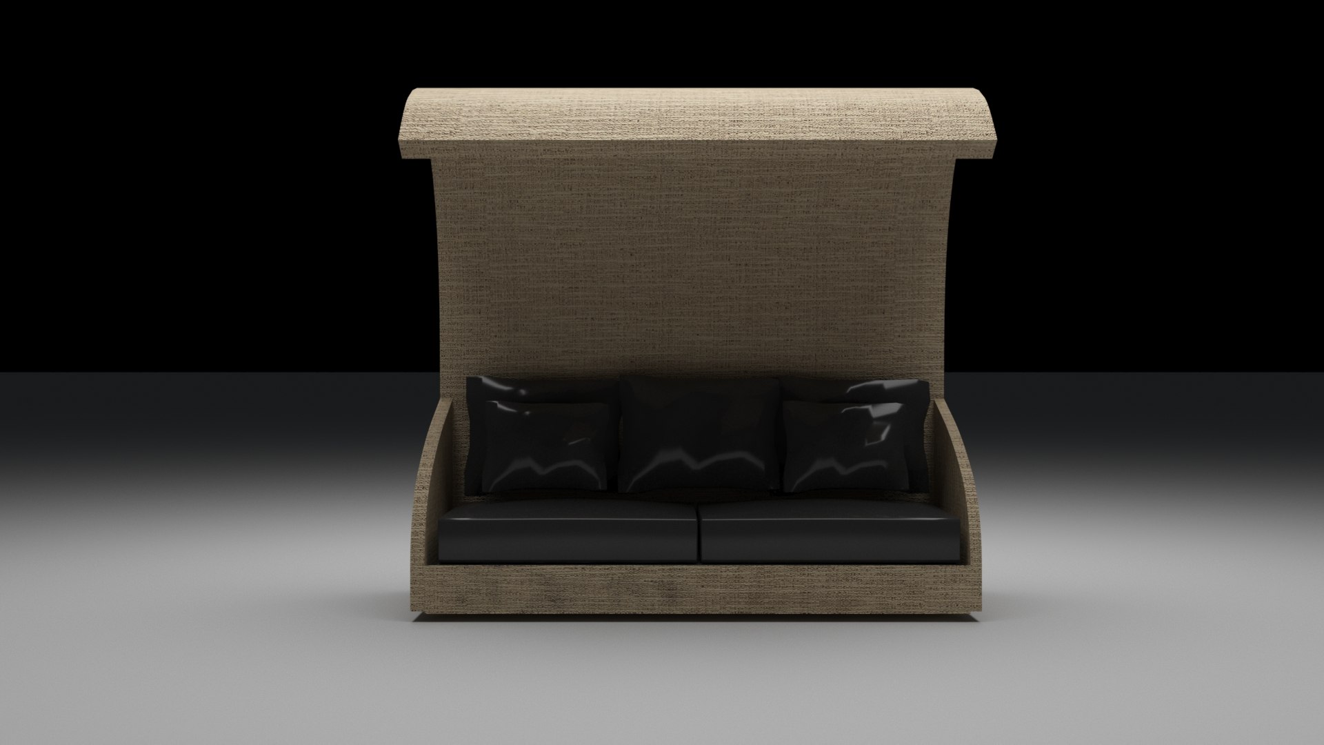 Outdoor Sofa 3D model - TurboSquid 1724576