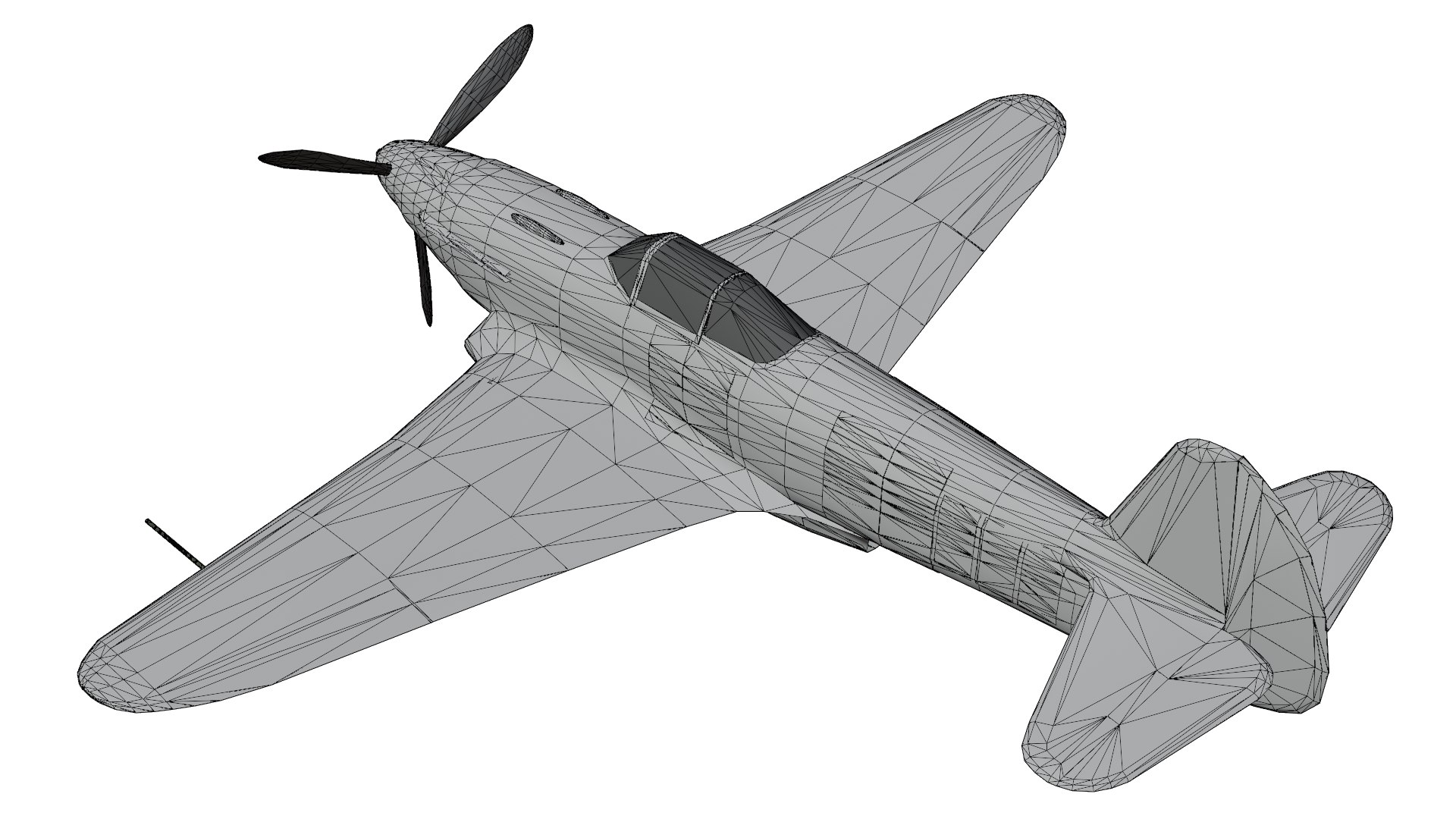 3D Yakovlev YAK-3 - TurboSquid 2327086