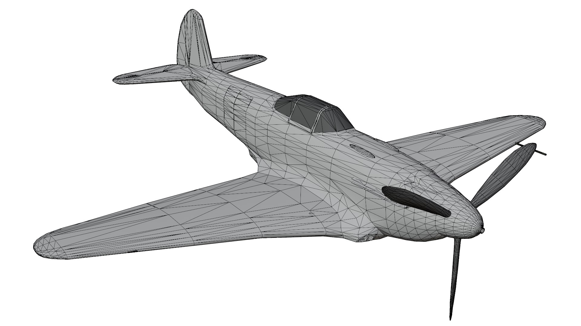 3D Yakovlev YAK-3 - TurboSquid 2327086
