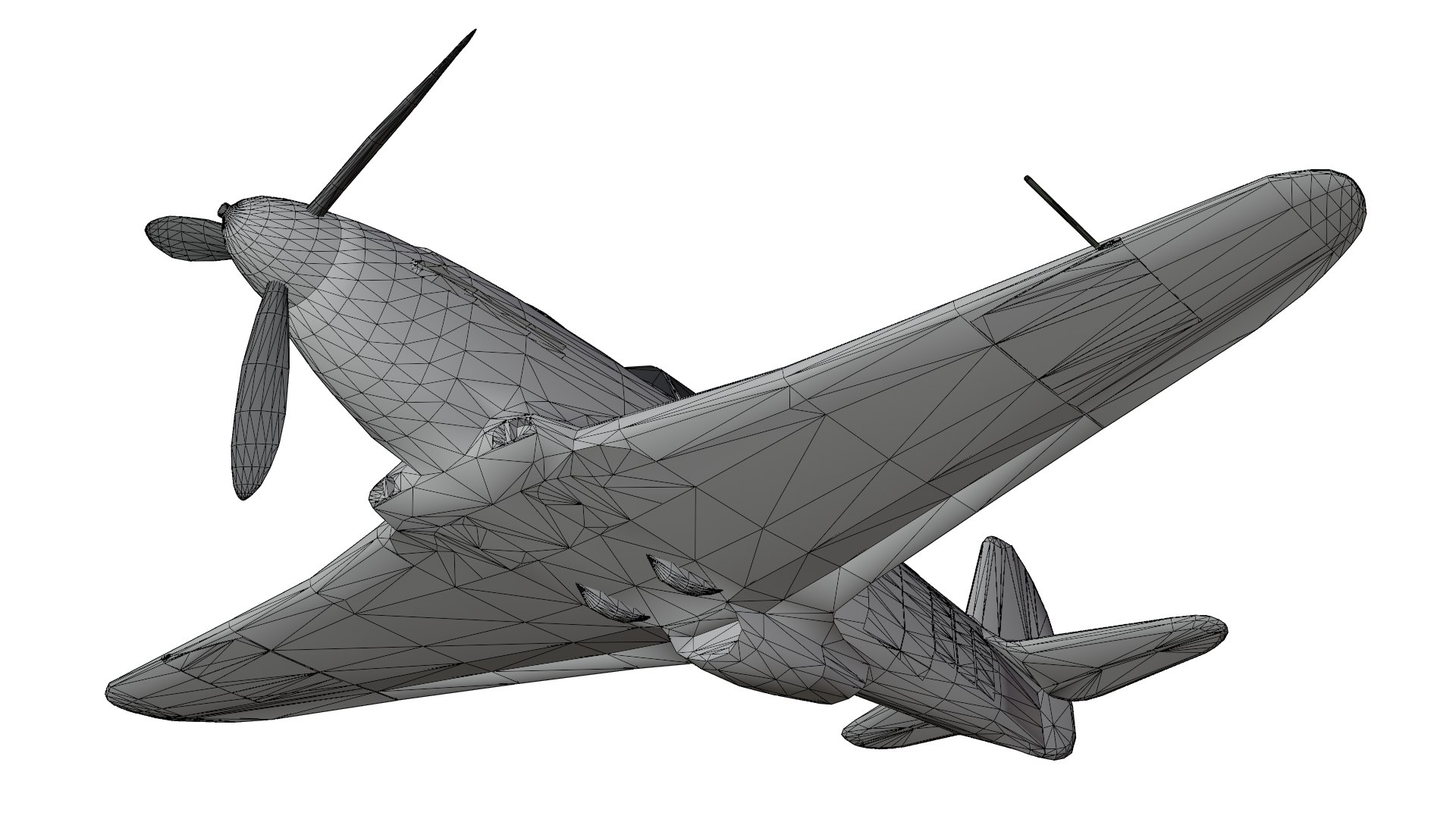 3D Yakovlev YAK-3 - TurboSquid 2327086